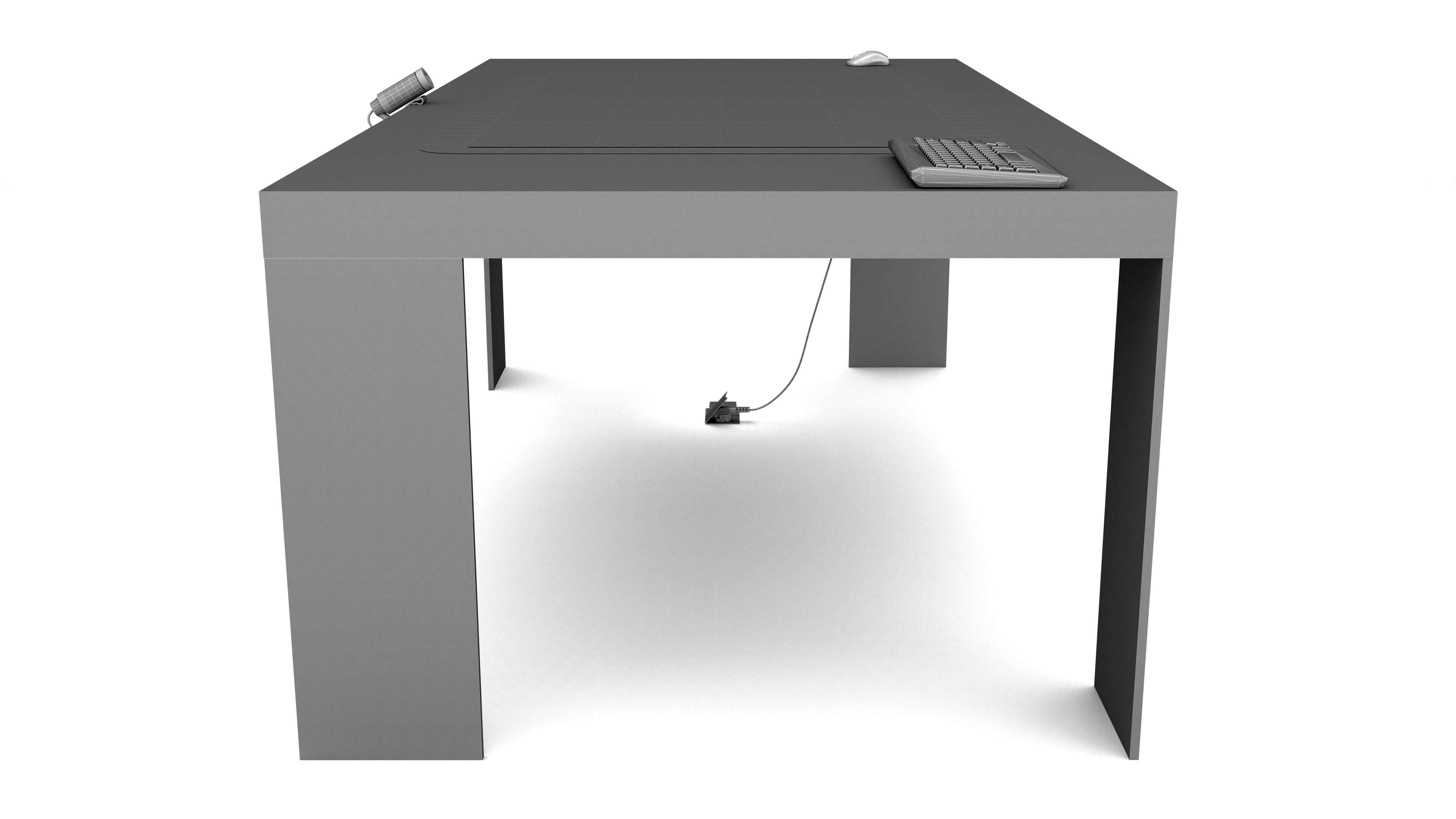 Interactive Multi-Touch Table 8K 3D Model by Pictorer