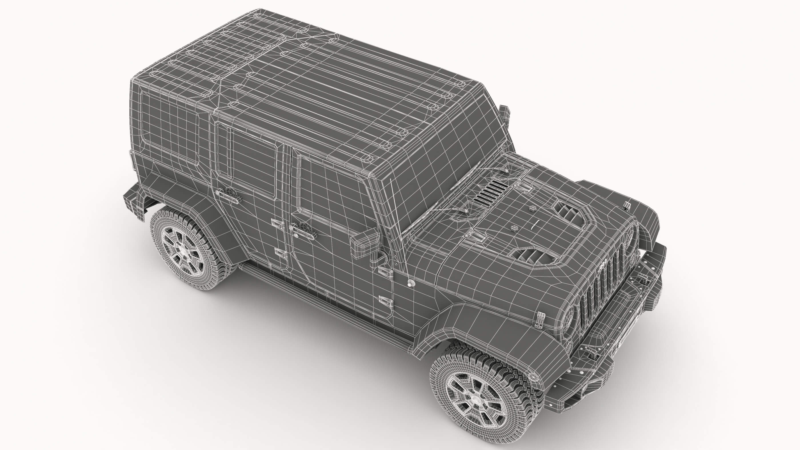 Jeep Commander 4K - 3D Model by Pictorer