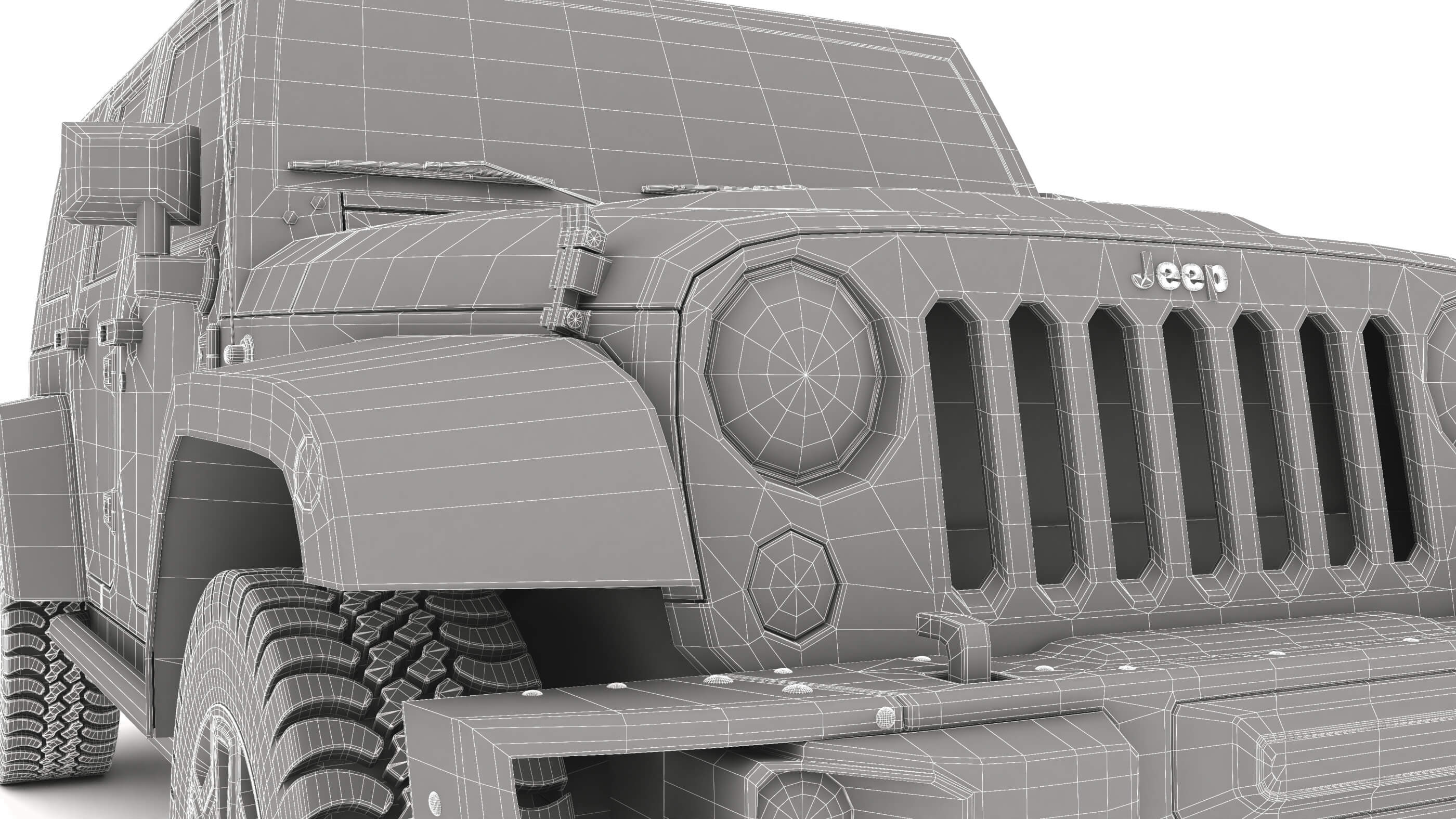 Jeep Commander 4K - 3D Model by Pictorer