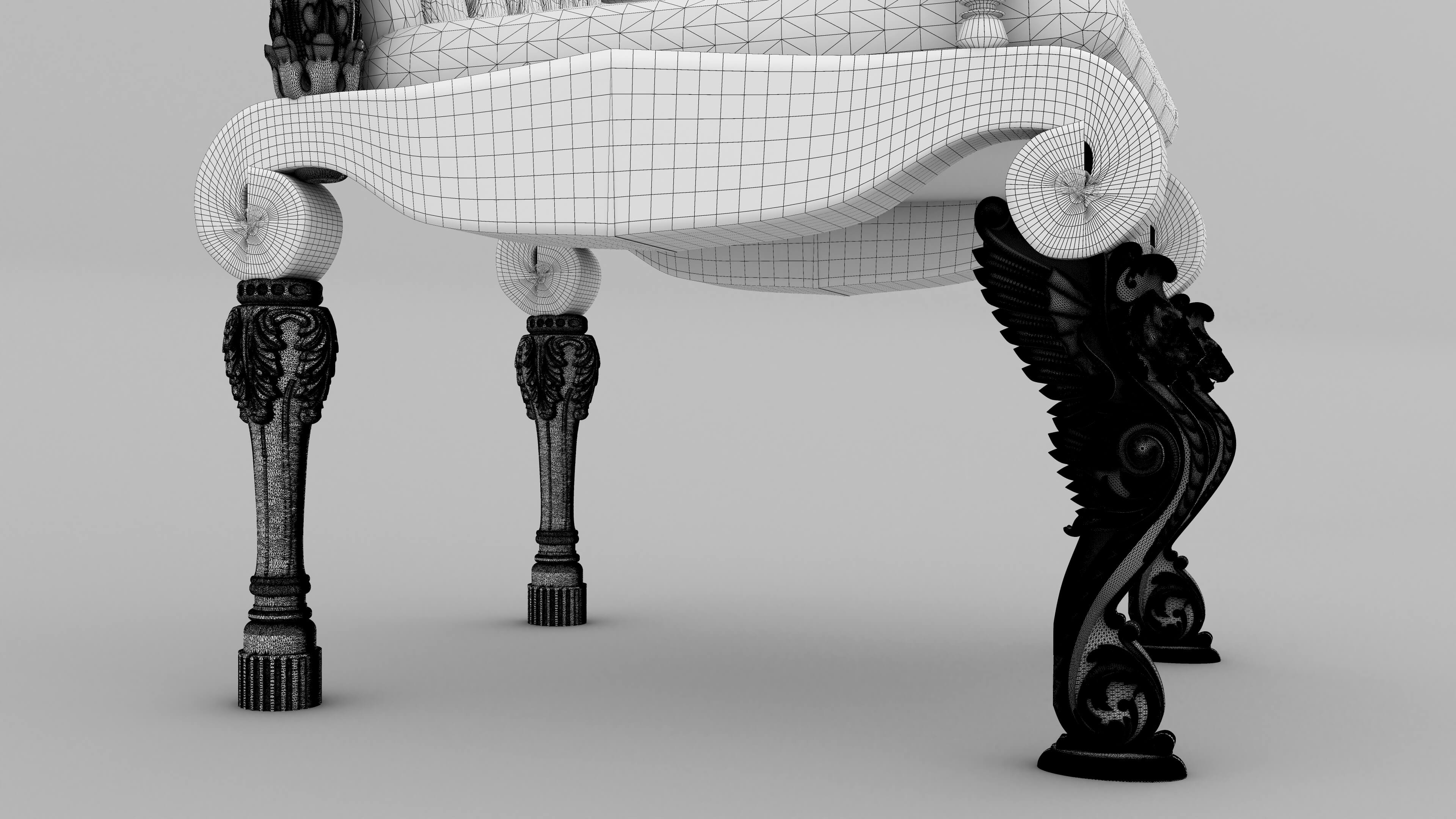 King Throne 10 - 3D Model by Pictorer