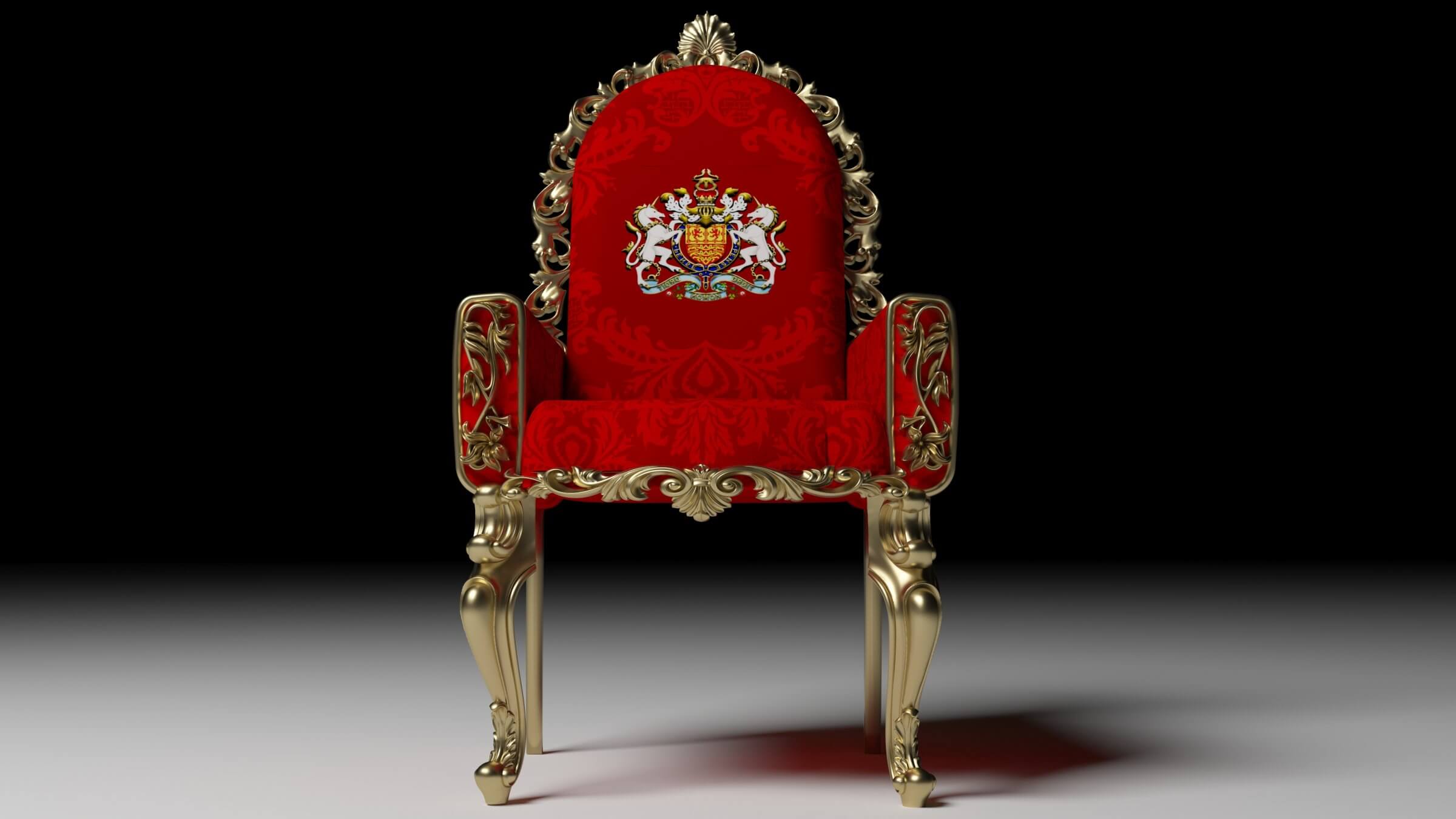 King Throne 6 - 4K 3D Model by Pictorer