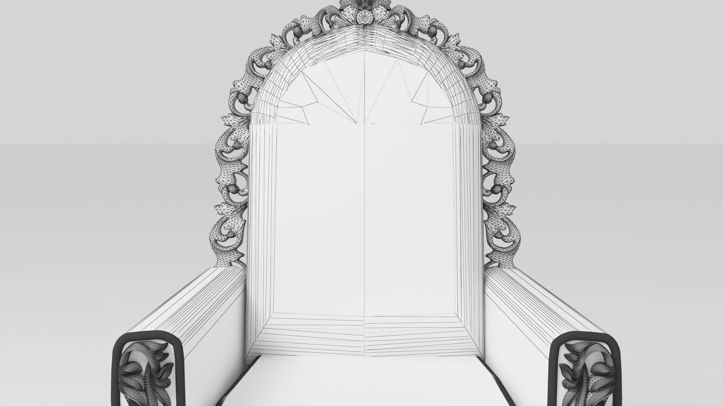 King Throne 6 - 4K 3D Model by Pictorer