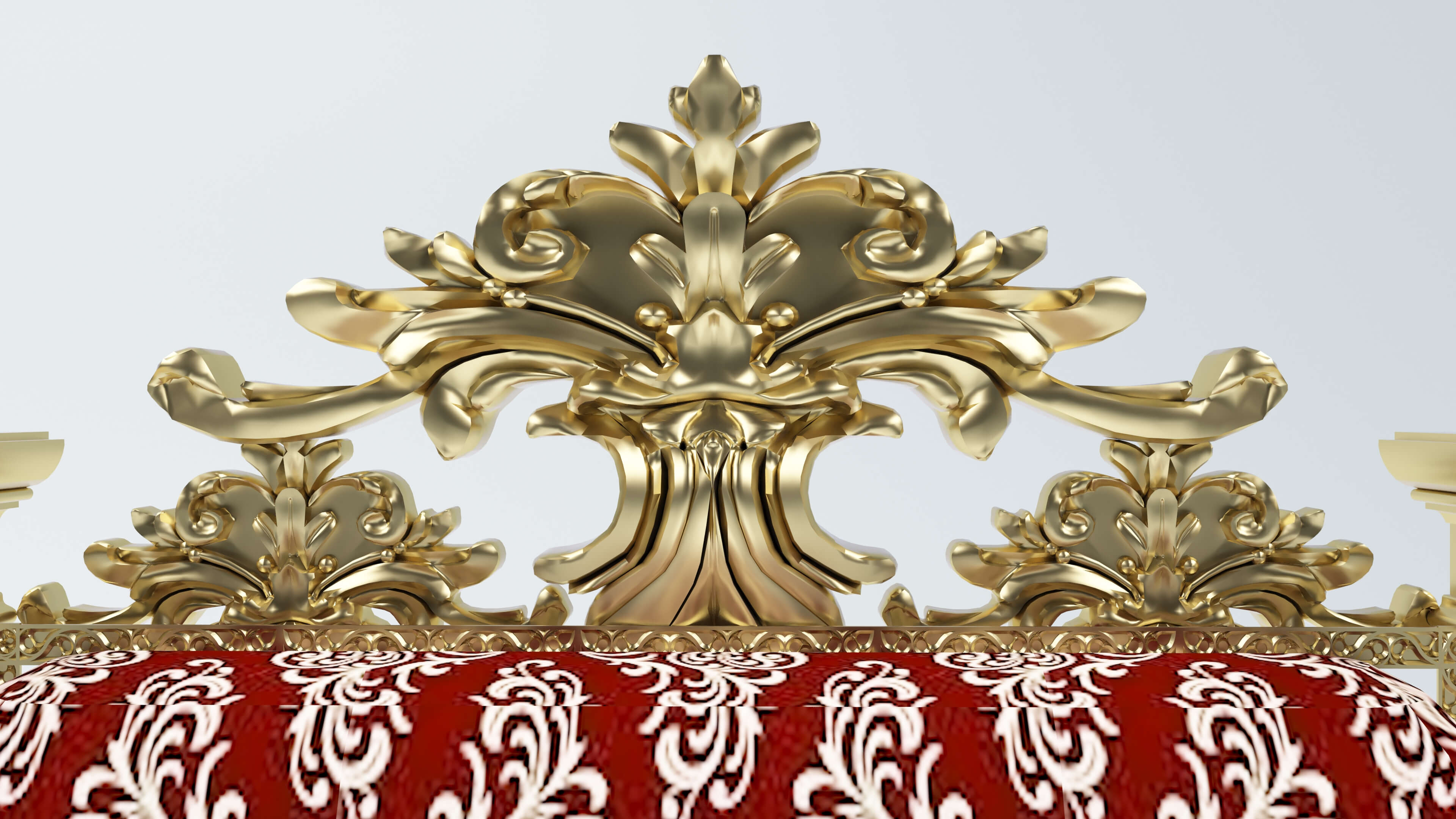King Throne 1 - 3D Model by Pictorer