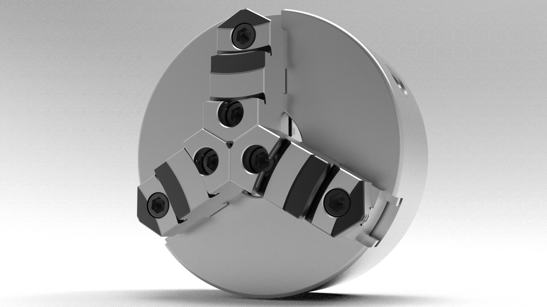 Lathe Chuck Tool - 3D Model by Pictorer