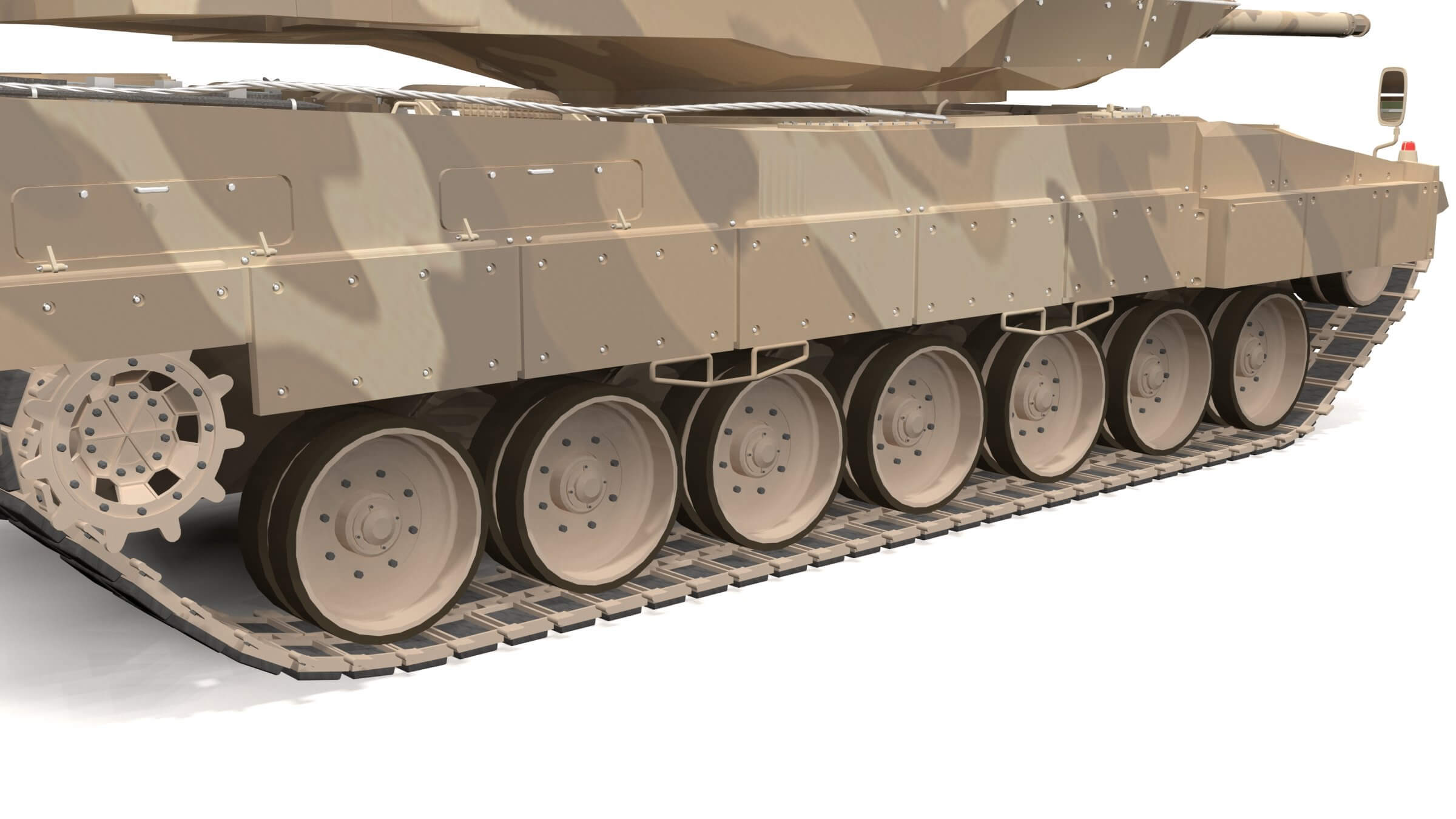 Leopard 2 Tank - 4K 3D Model by Pictorer