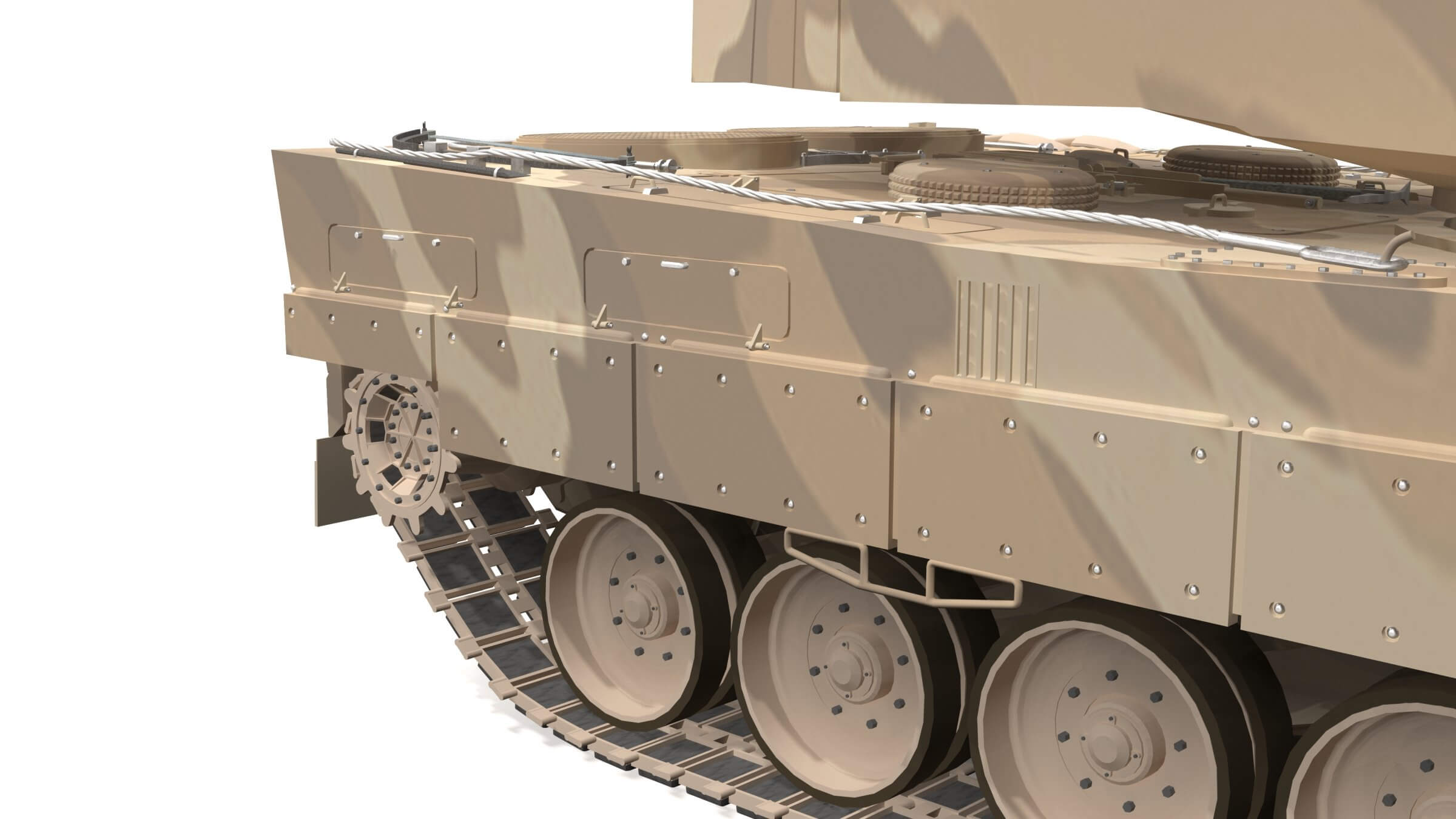 Leopard 2 Tank - 4K 3D Model by Pictorer