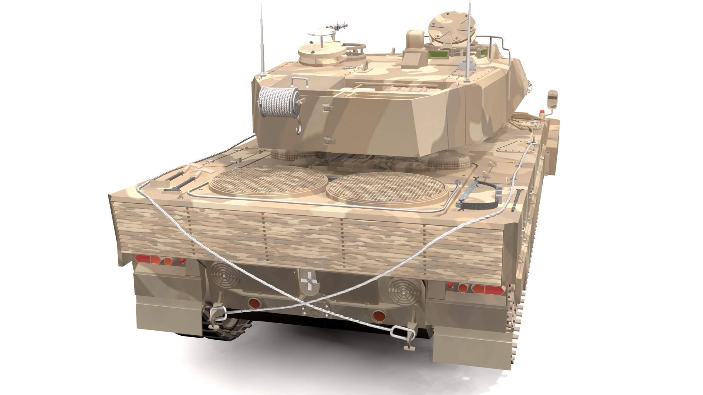 Leopard 2 Tank - 4K 3D Model by Pictorer