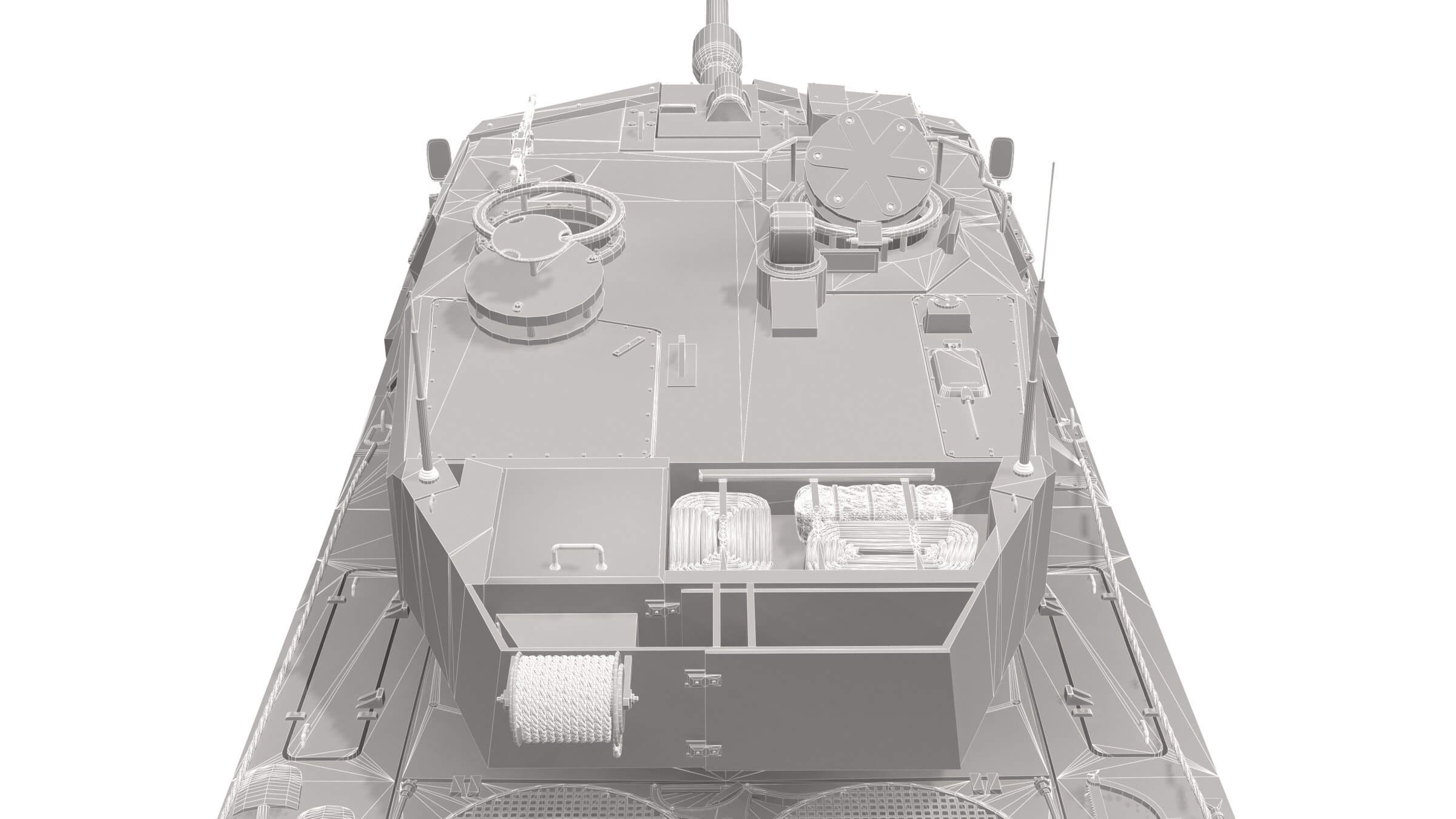 Leopard 2 Tank - 4K 3D Model by Pictorer