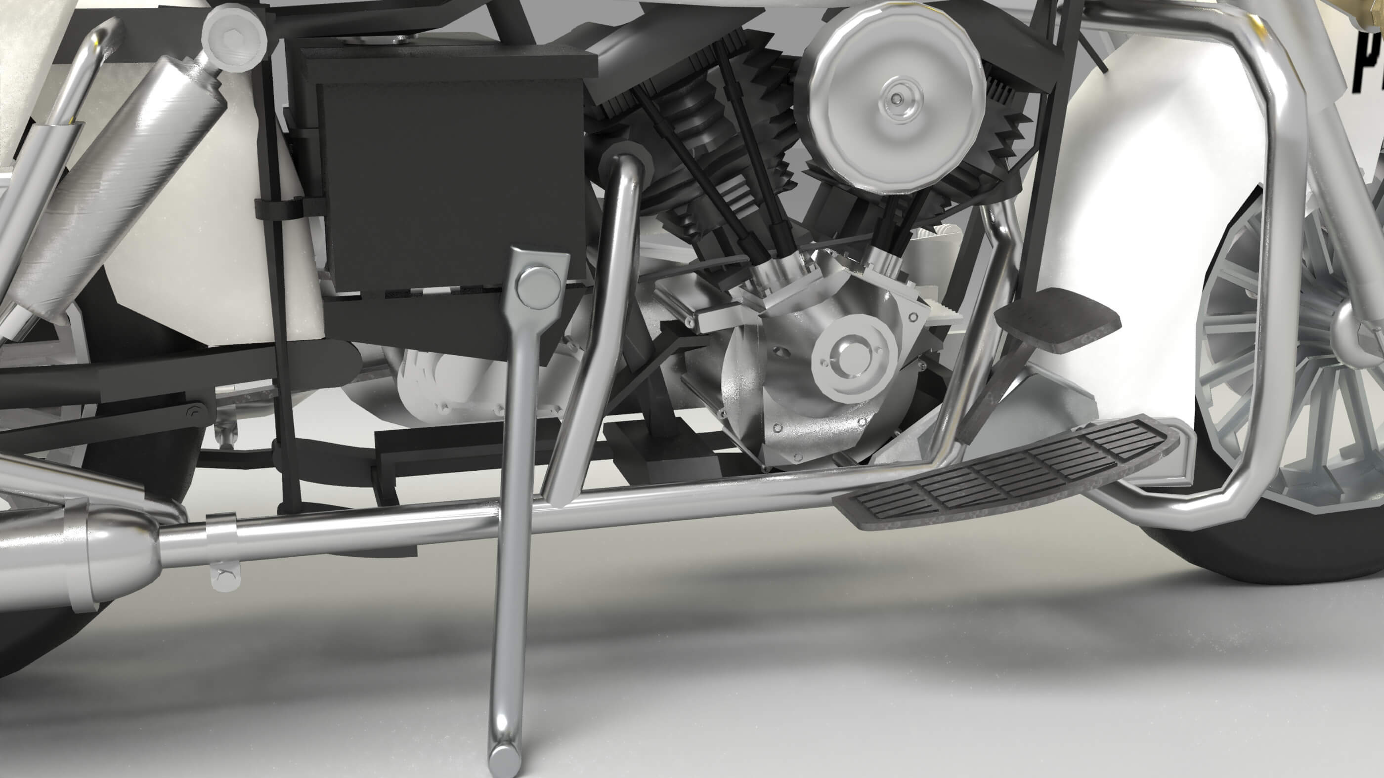 Lowrider Cop 4K - 3D Model by Pictorer