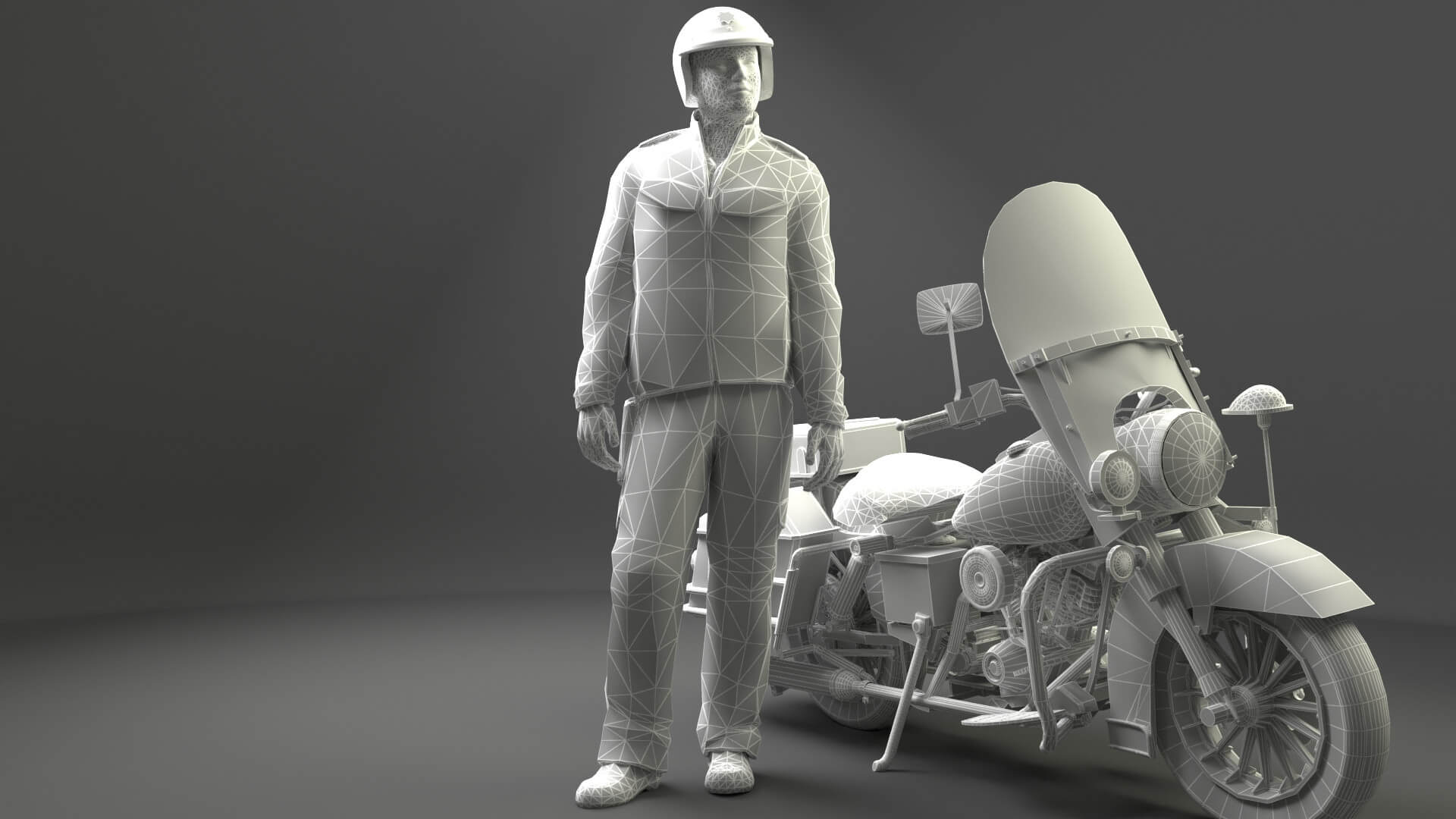 Lowrider Cop 4K - 3D Model by Pictorer