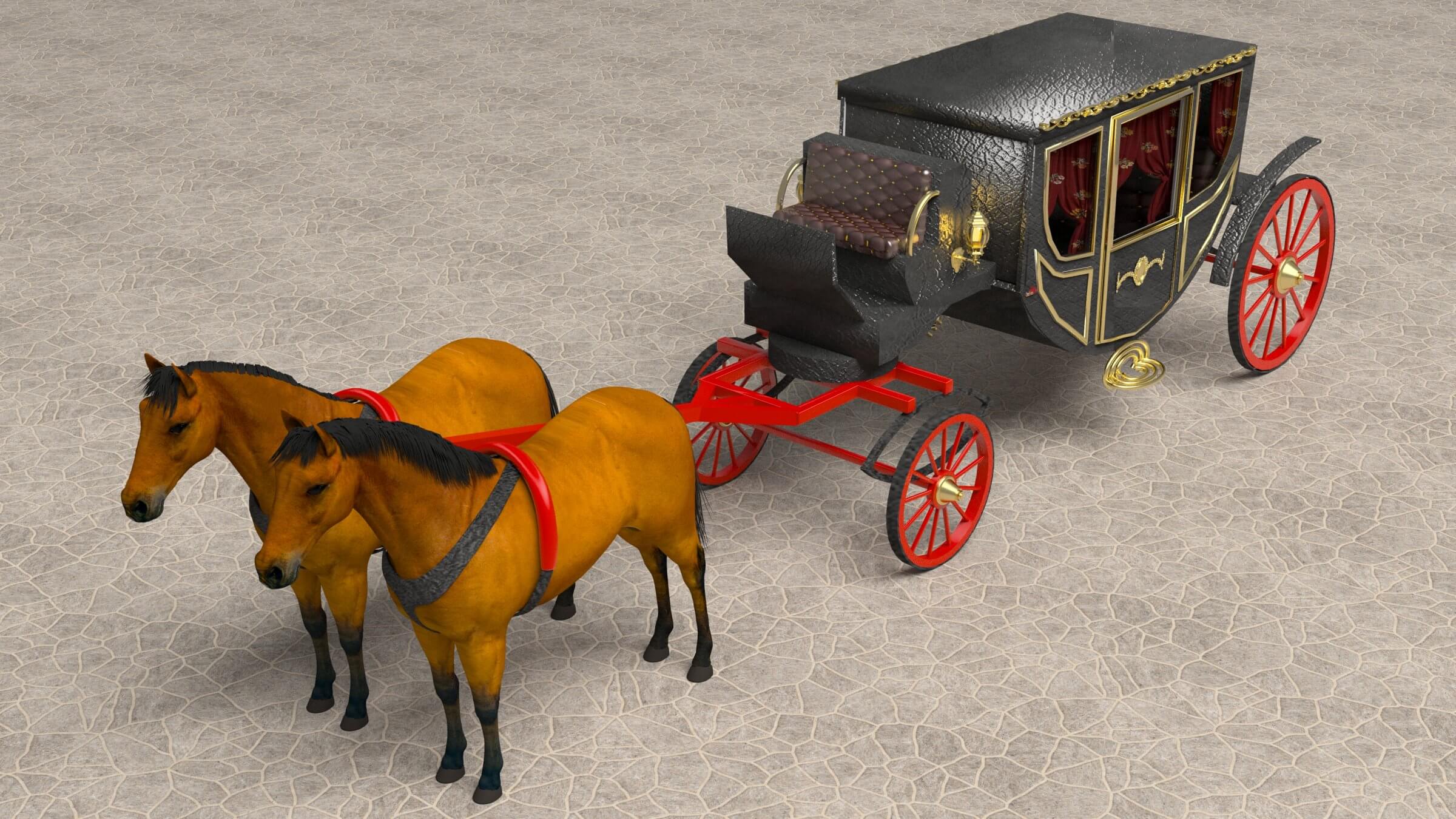 Lux Carriage 4K - 3D Model by Pictorer