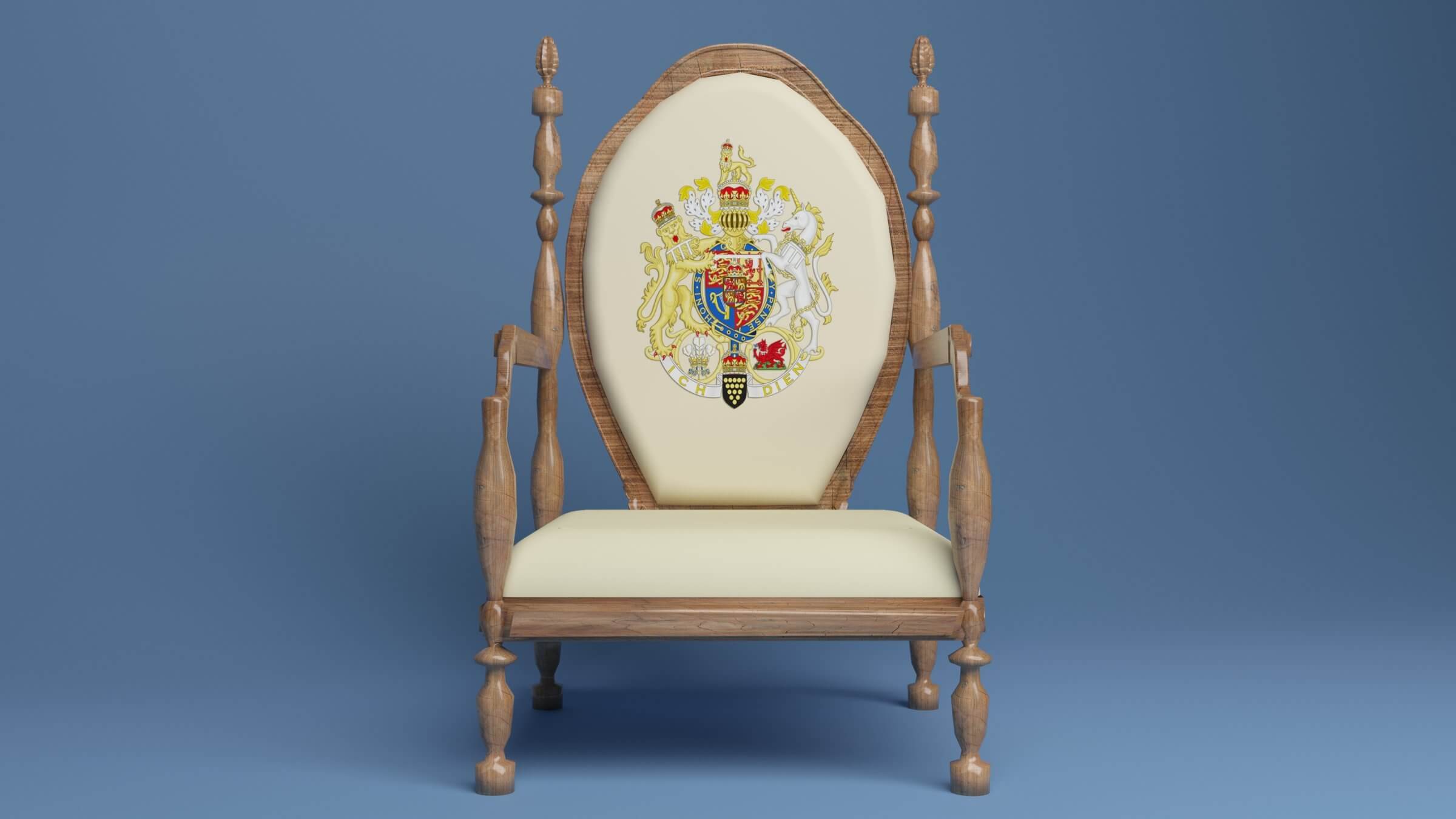 Luxury Chair 4K - 3D Model by Pictorer