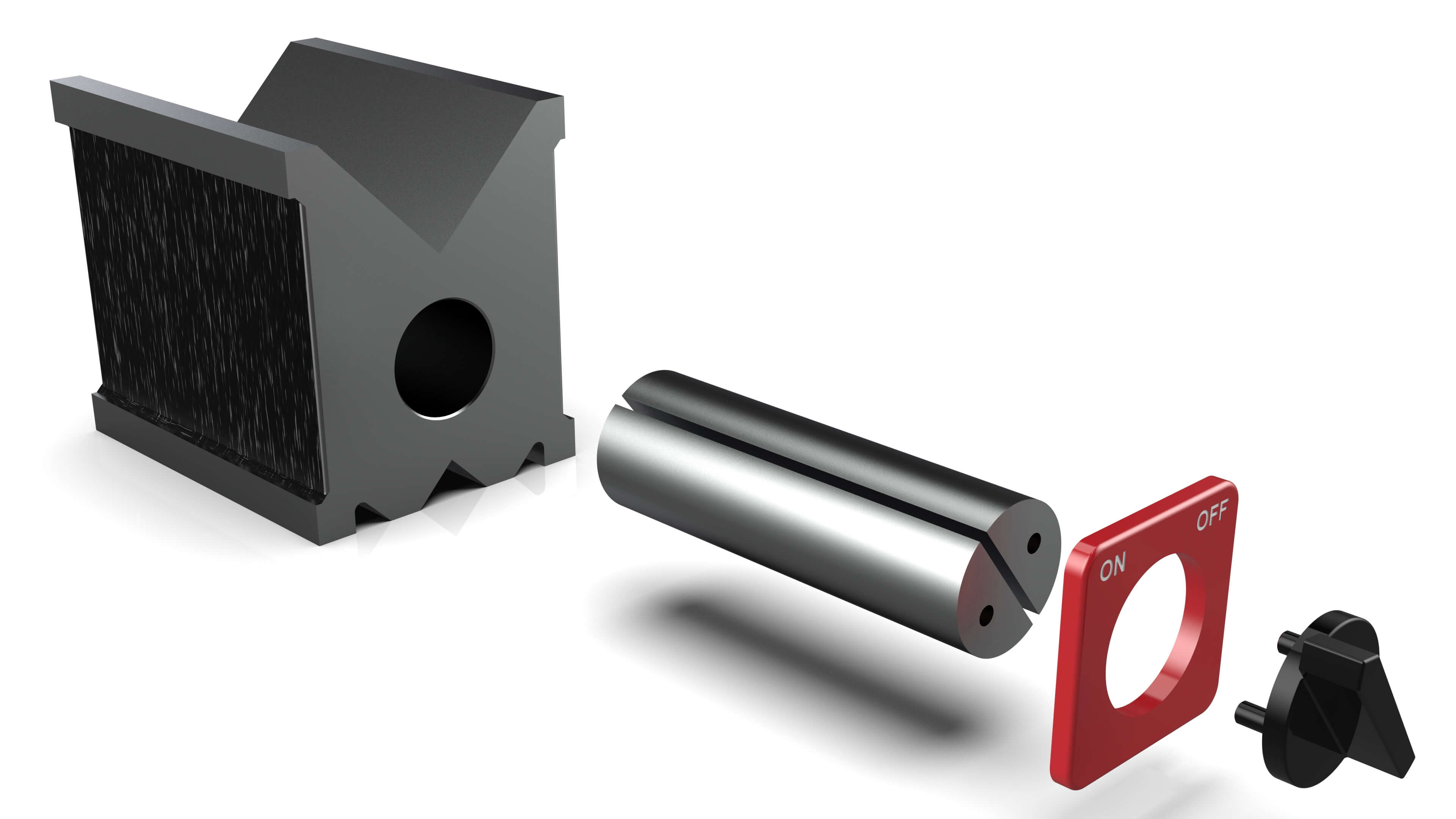 Magnetic Block 4K - 3D Model by Pictorer