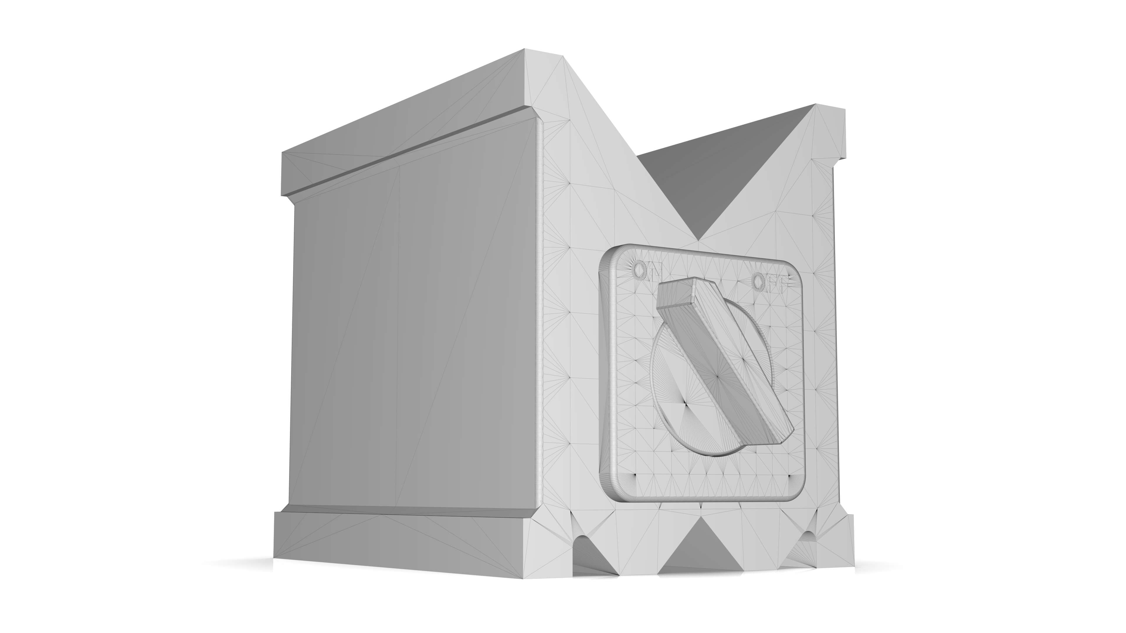 Magnetic Block 4K - 3D Model by Pictorer