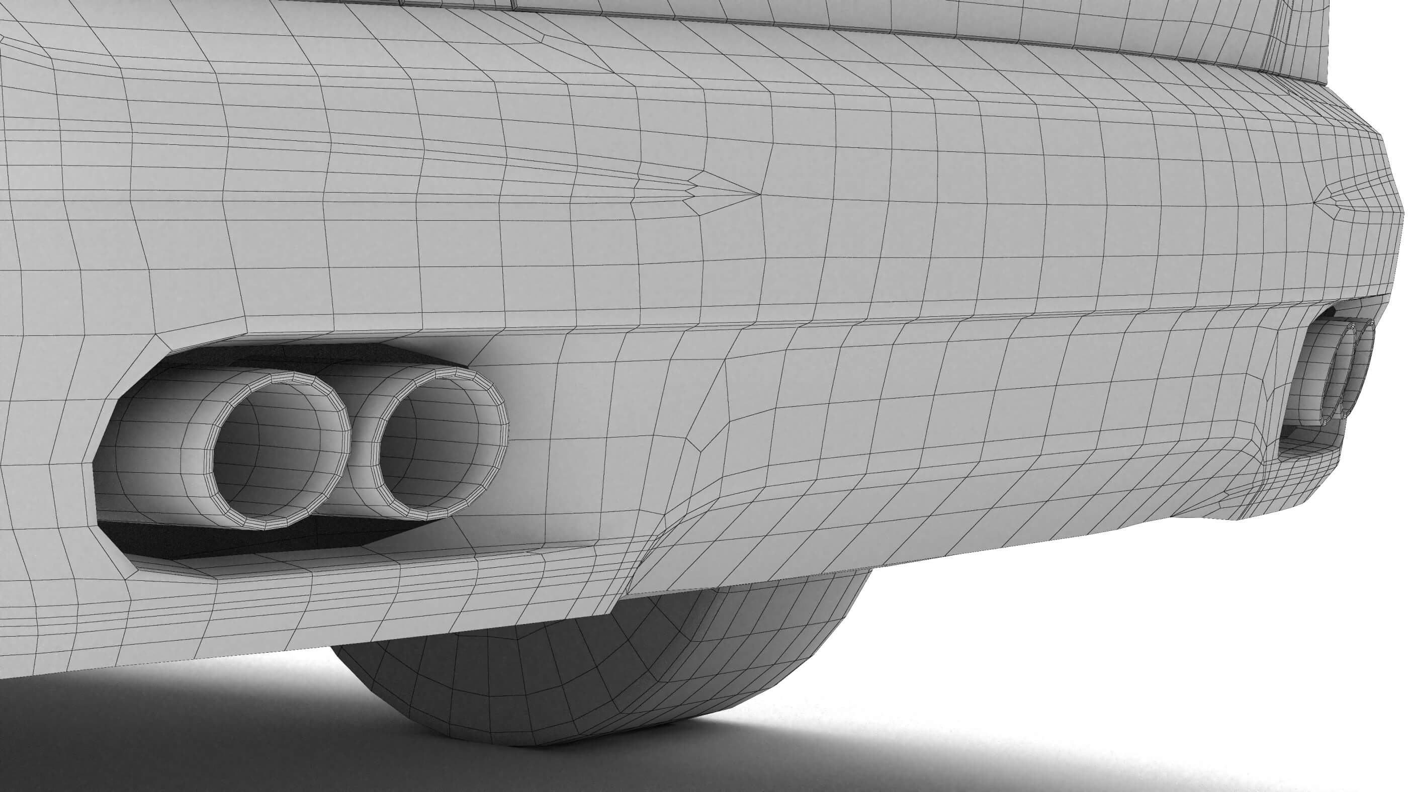 Maserati Quattroporte 4K - 3D Model by Pictorer