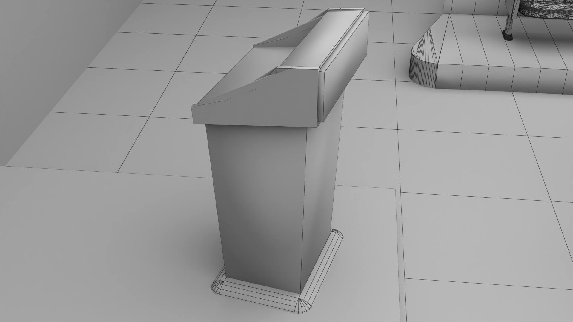 Meeting Saloon and Simultane Room 4K - 3D Model by Pictorer