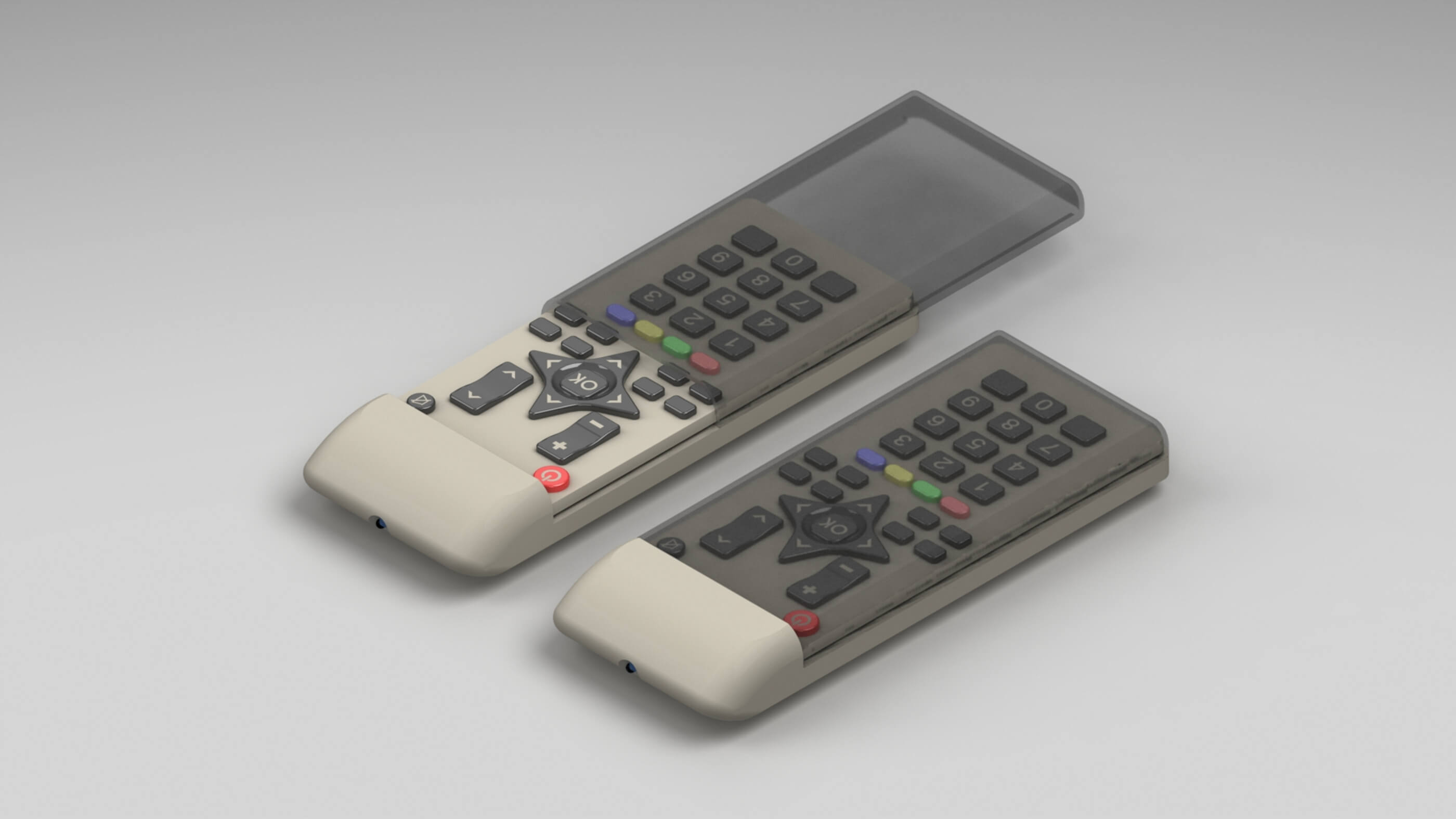 Mini Remote Control 4K - 3D Model by Pictorer