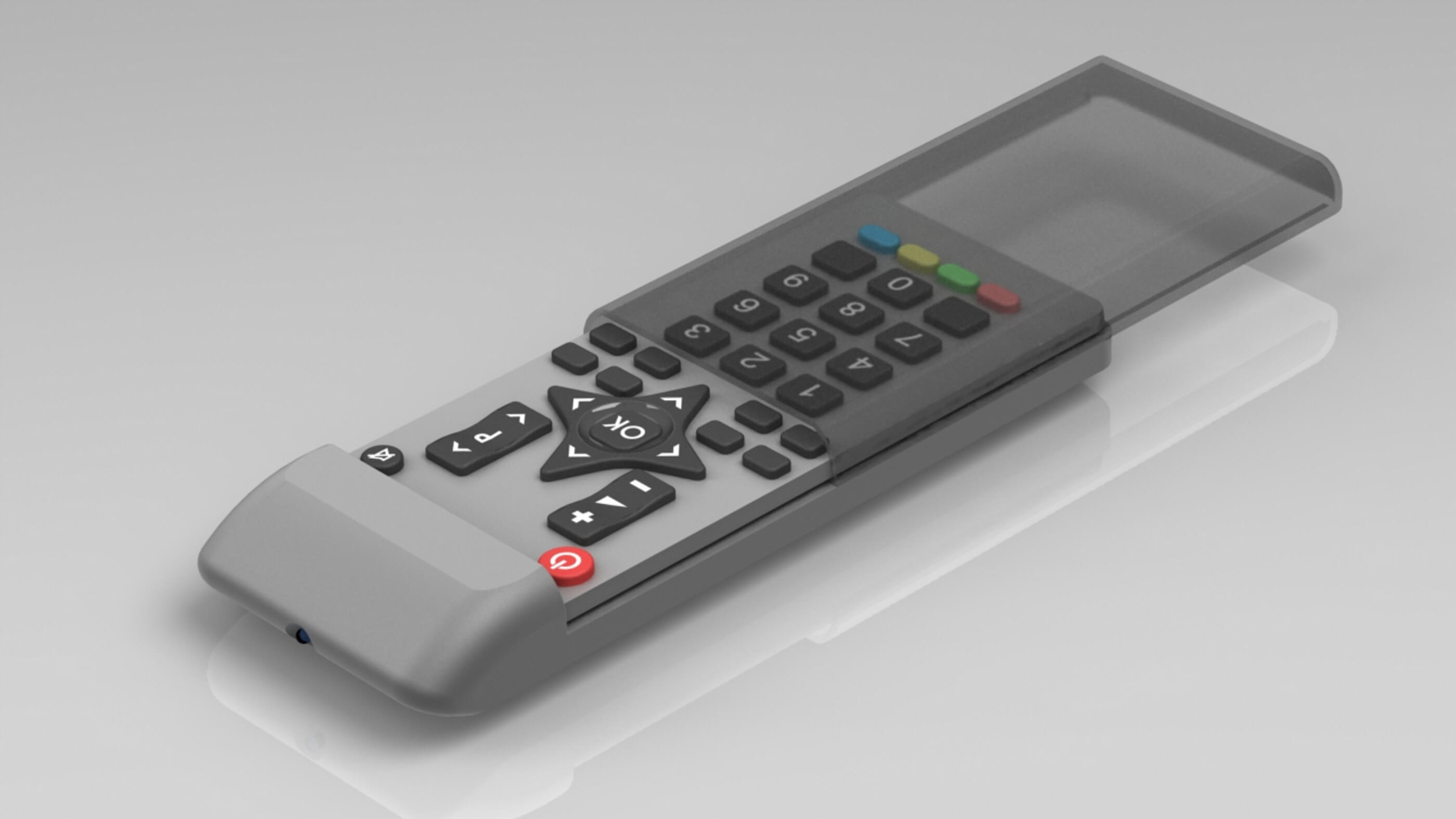 Mini Remote Control 4K - 3D Model by Pictorer