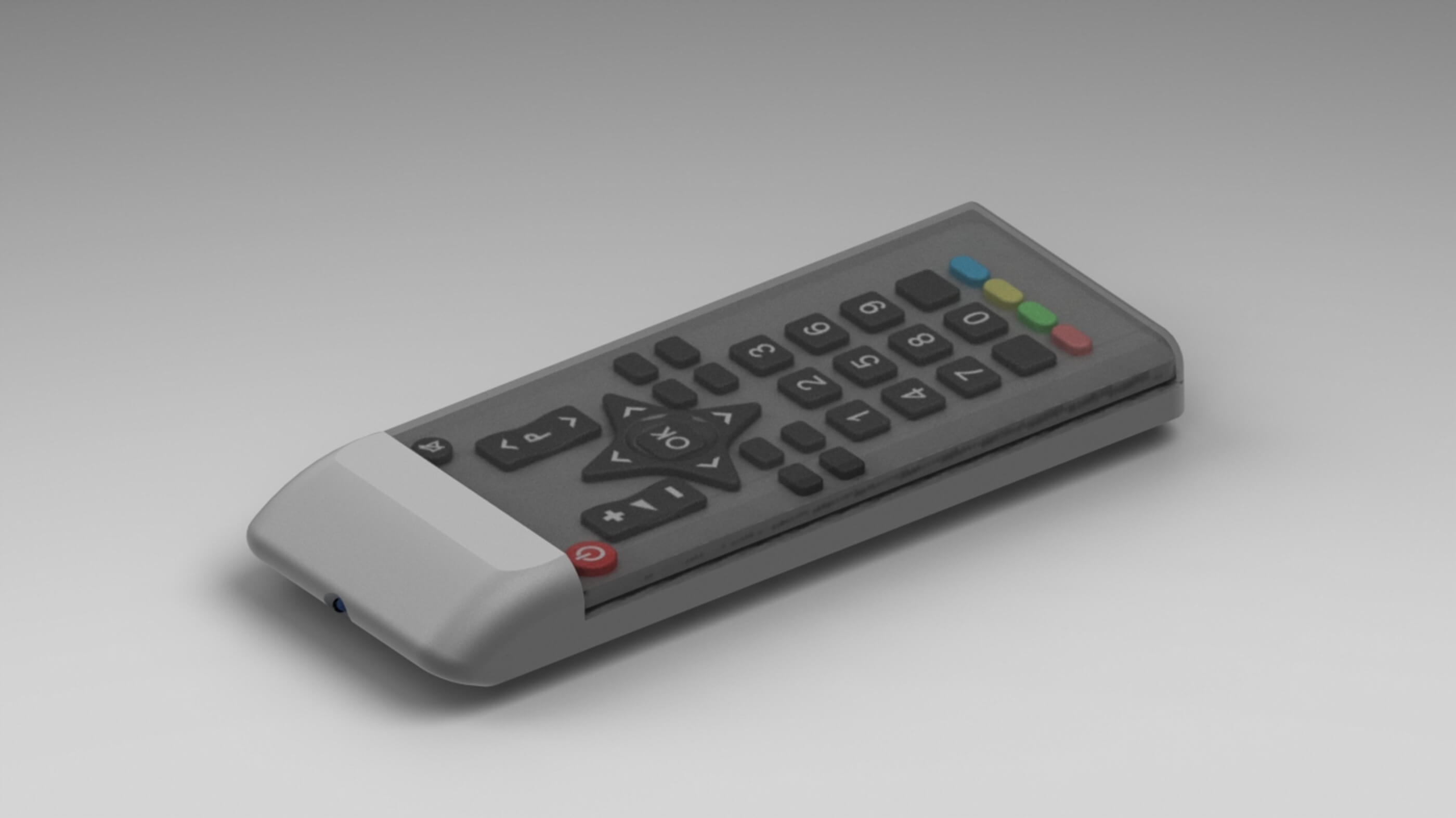 Mini Remote Control 4K - 3D Model by Pictorer
