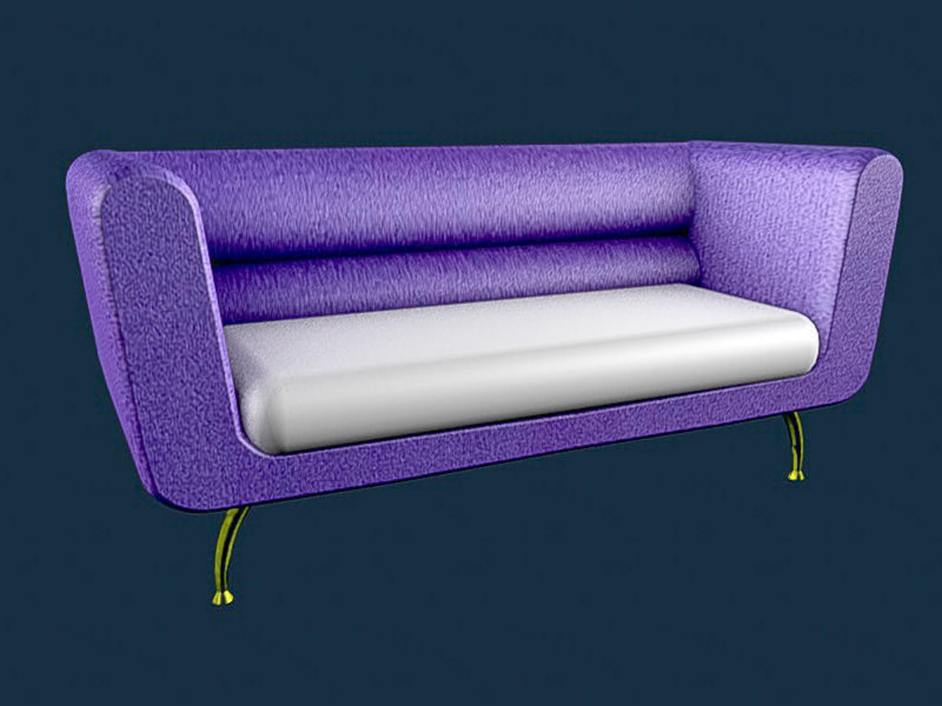 Modern Sofa Design - 3D Model by Pictorer