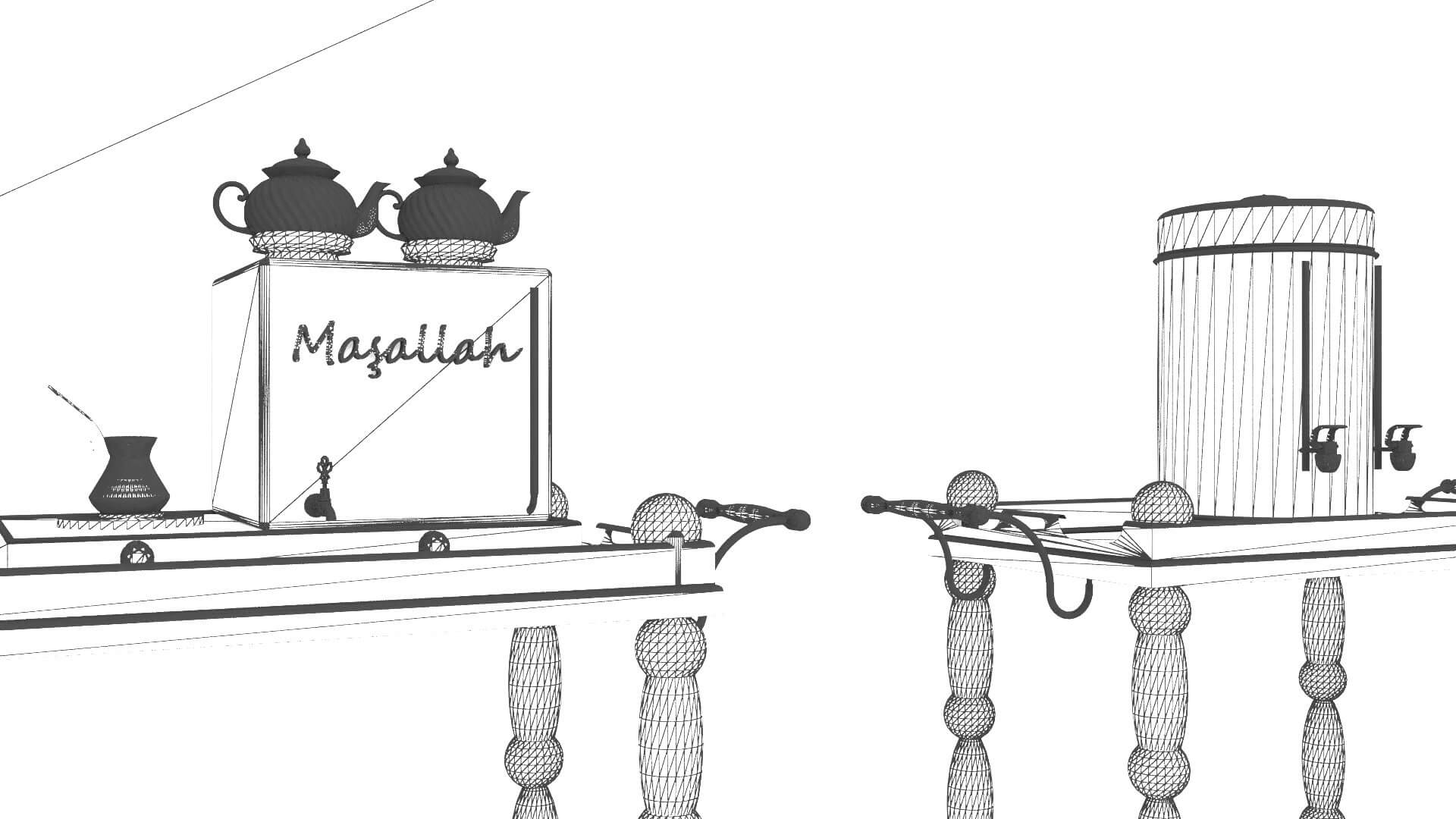 Moonbuck's Cafe House - 3D Model by Pictorer