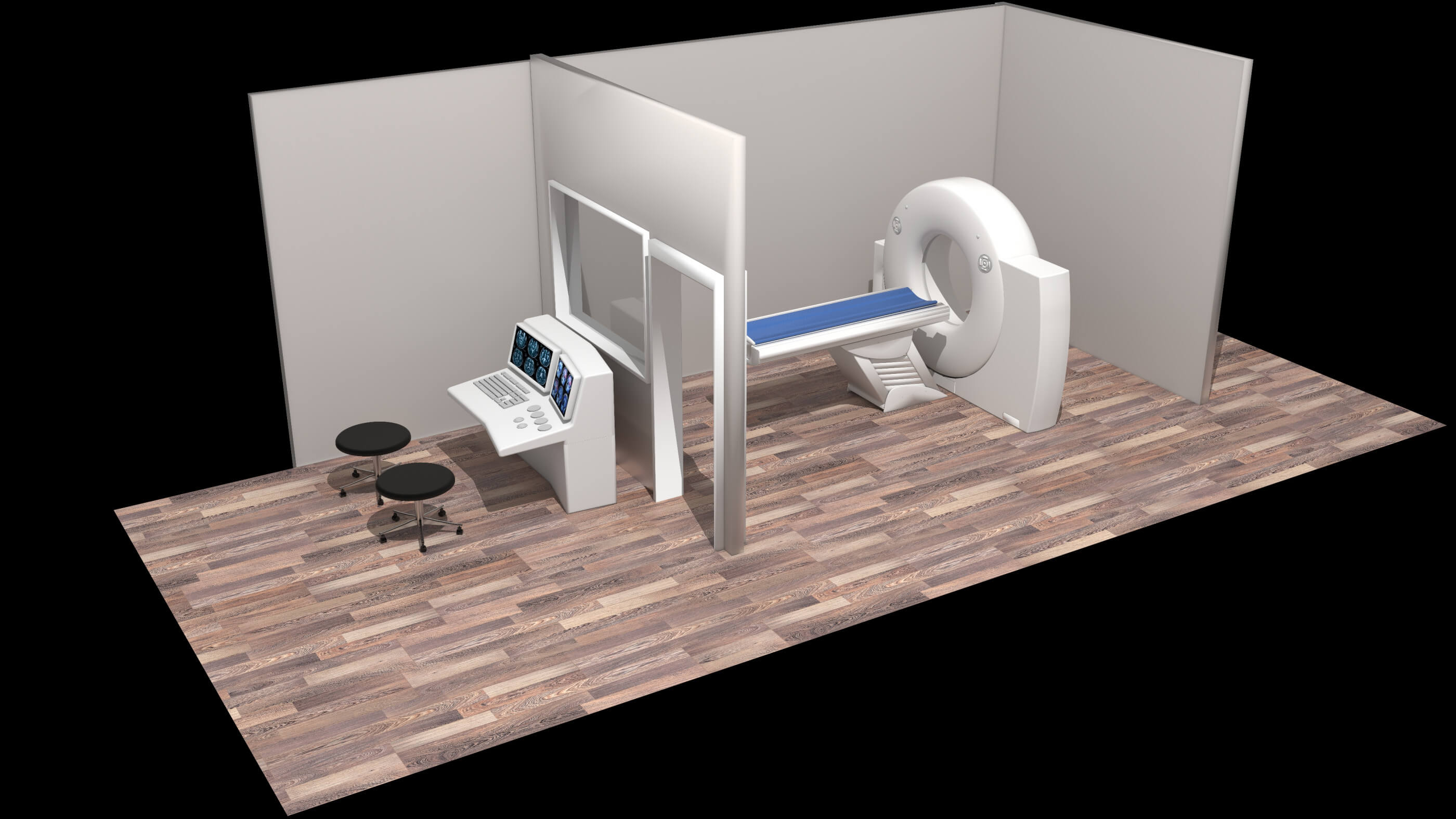 MRI Unit Interior 4K - 3D Model by Pictorer