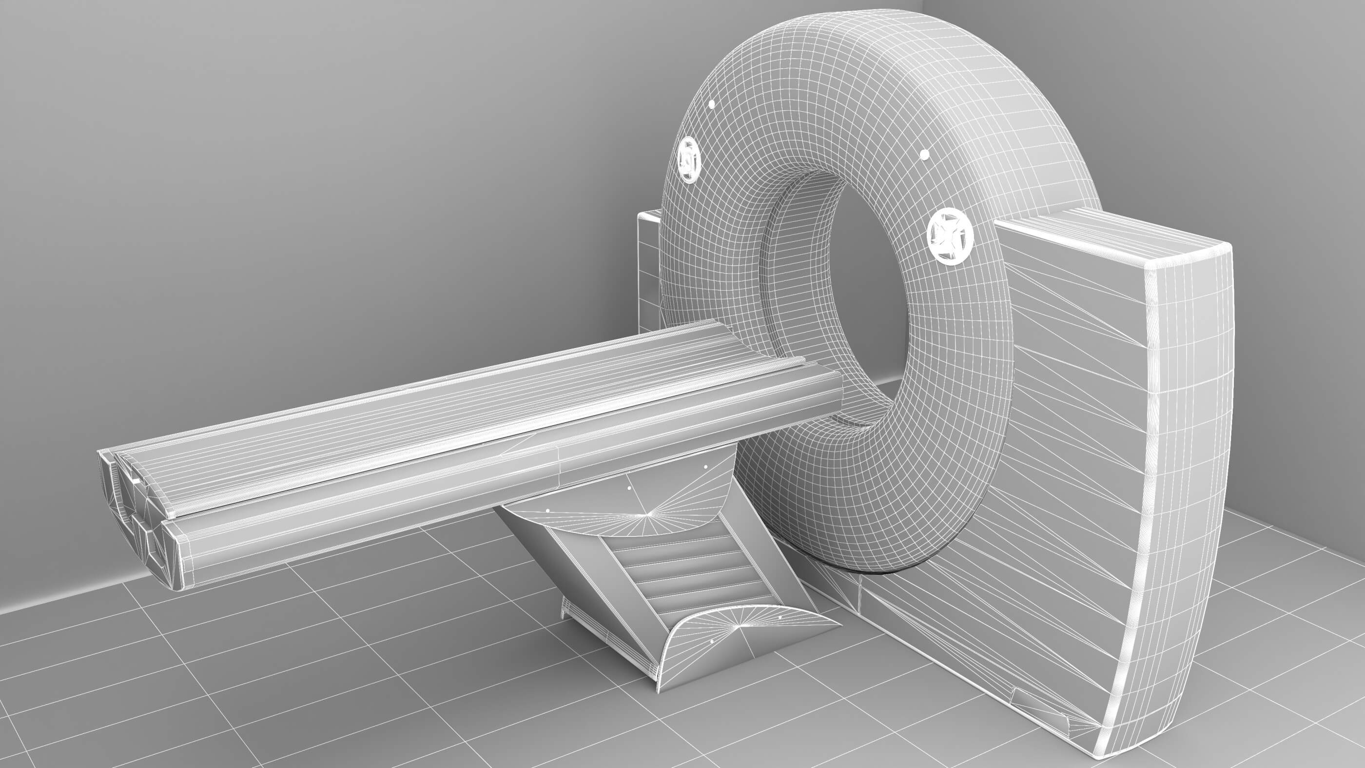 MRI Unit Interior 4K - 3D Model by Pictorer