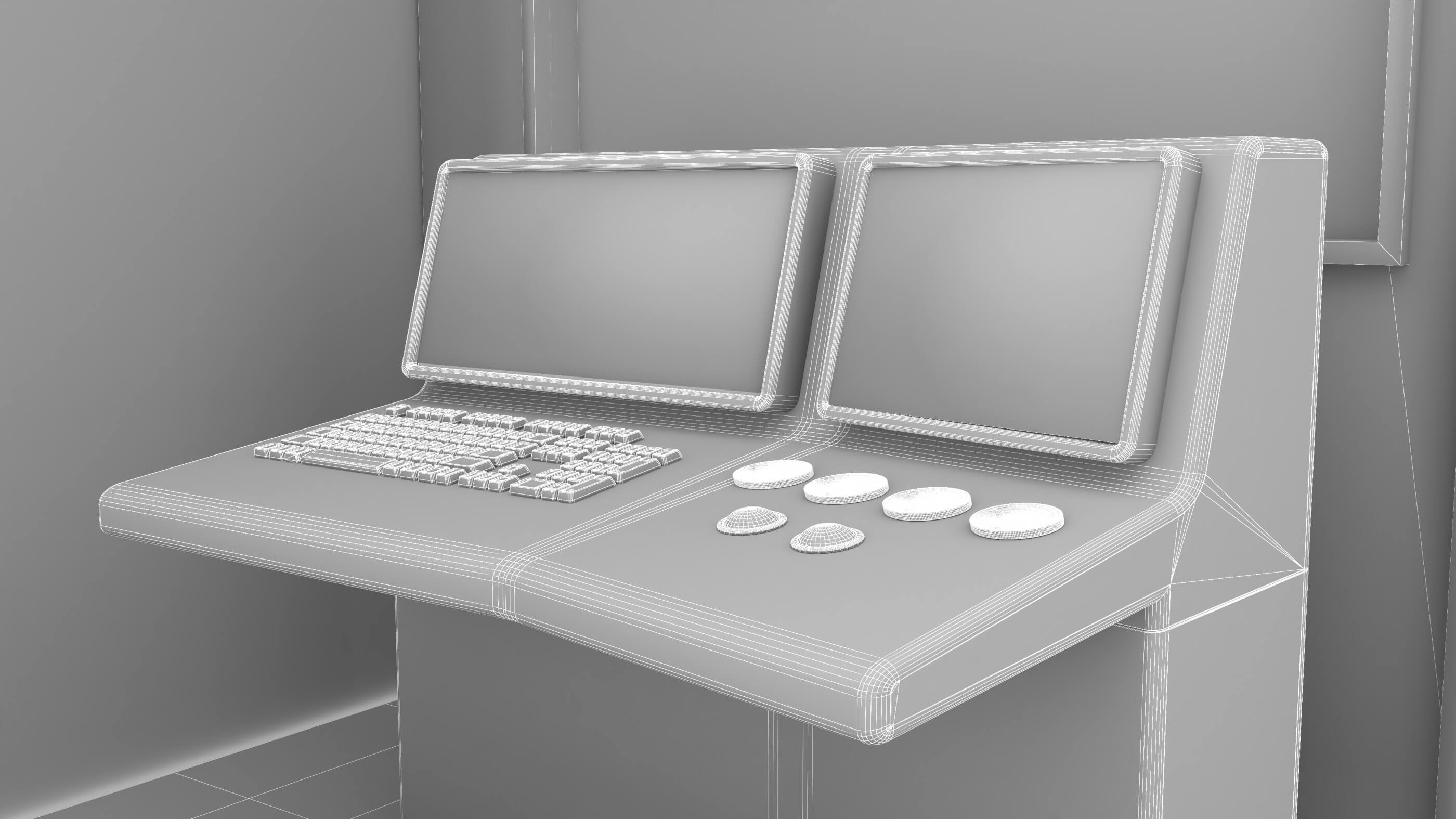 MRI Unit Interior 4K - 3D Model by Pictorer