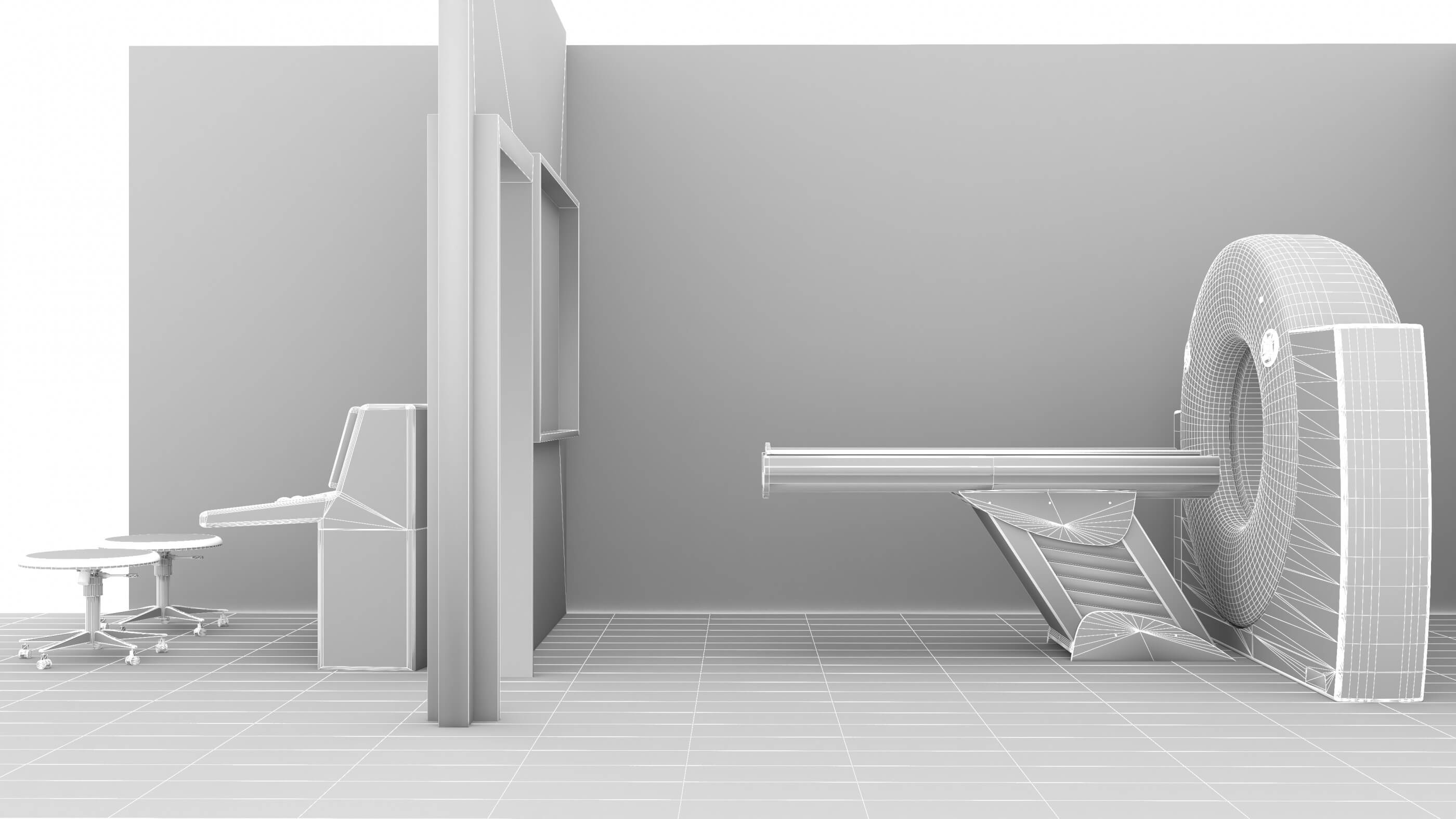 MRI Unit Interior 4K - 3D Model by Pictorer