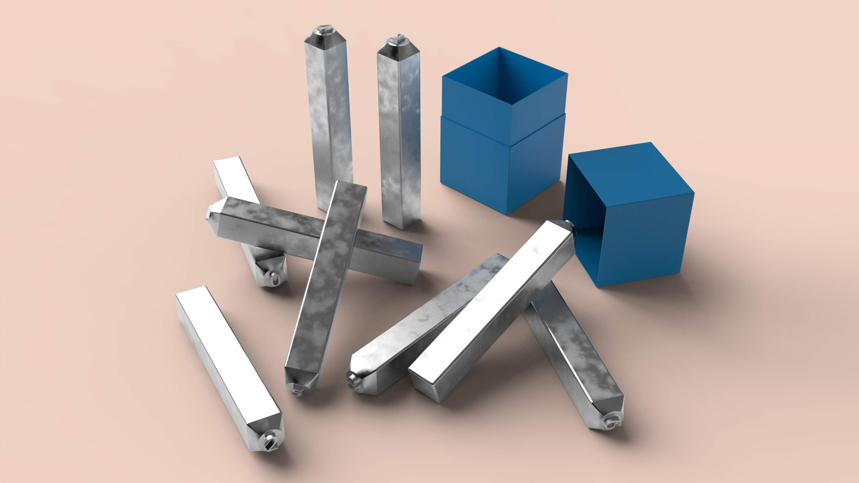 Numarator Set 4K - 3D Model by Pictorer