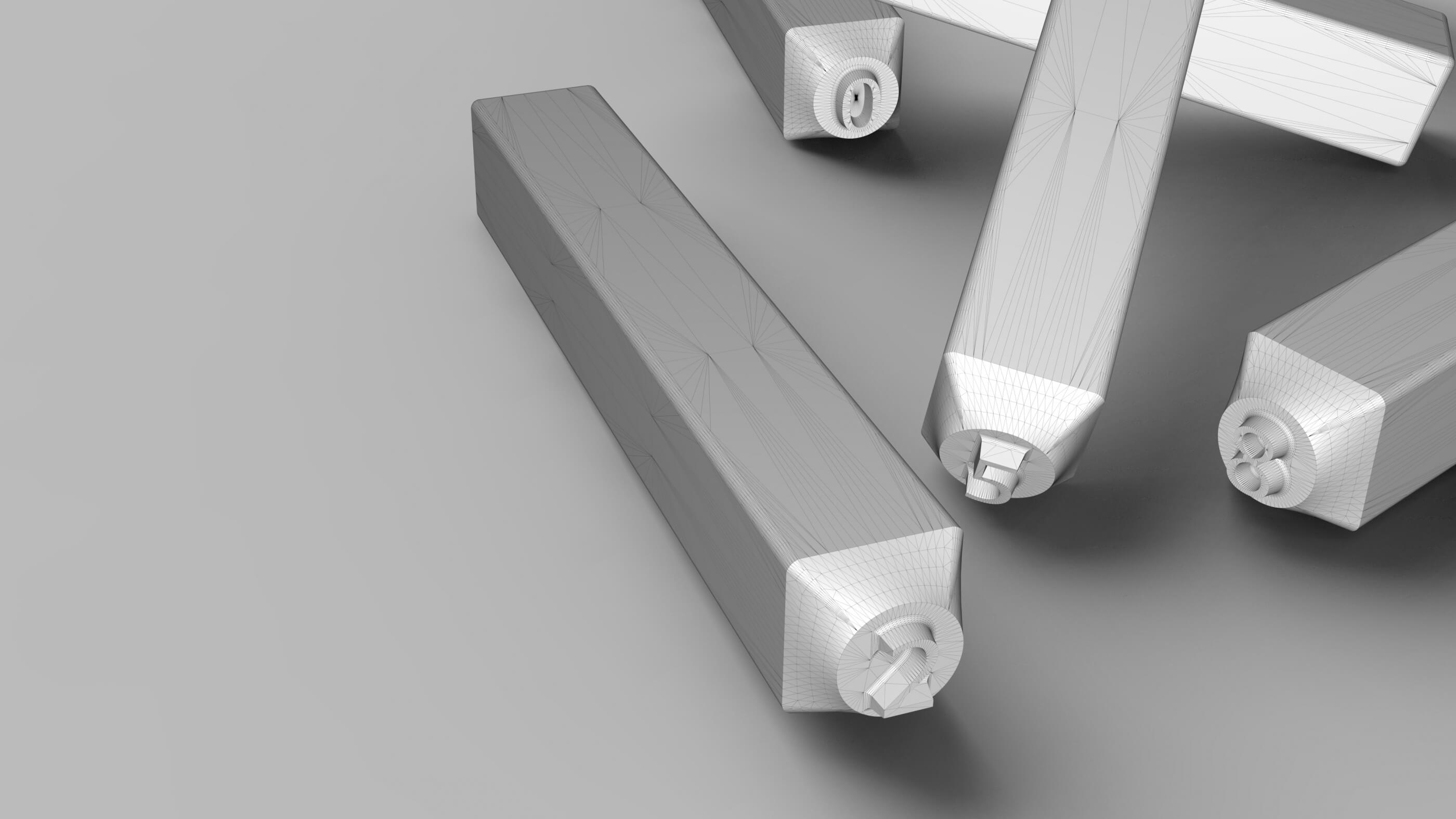 Numarator Set 4K - 3D Model by Pictorer