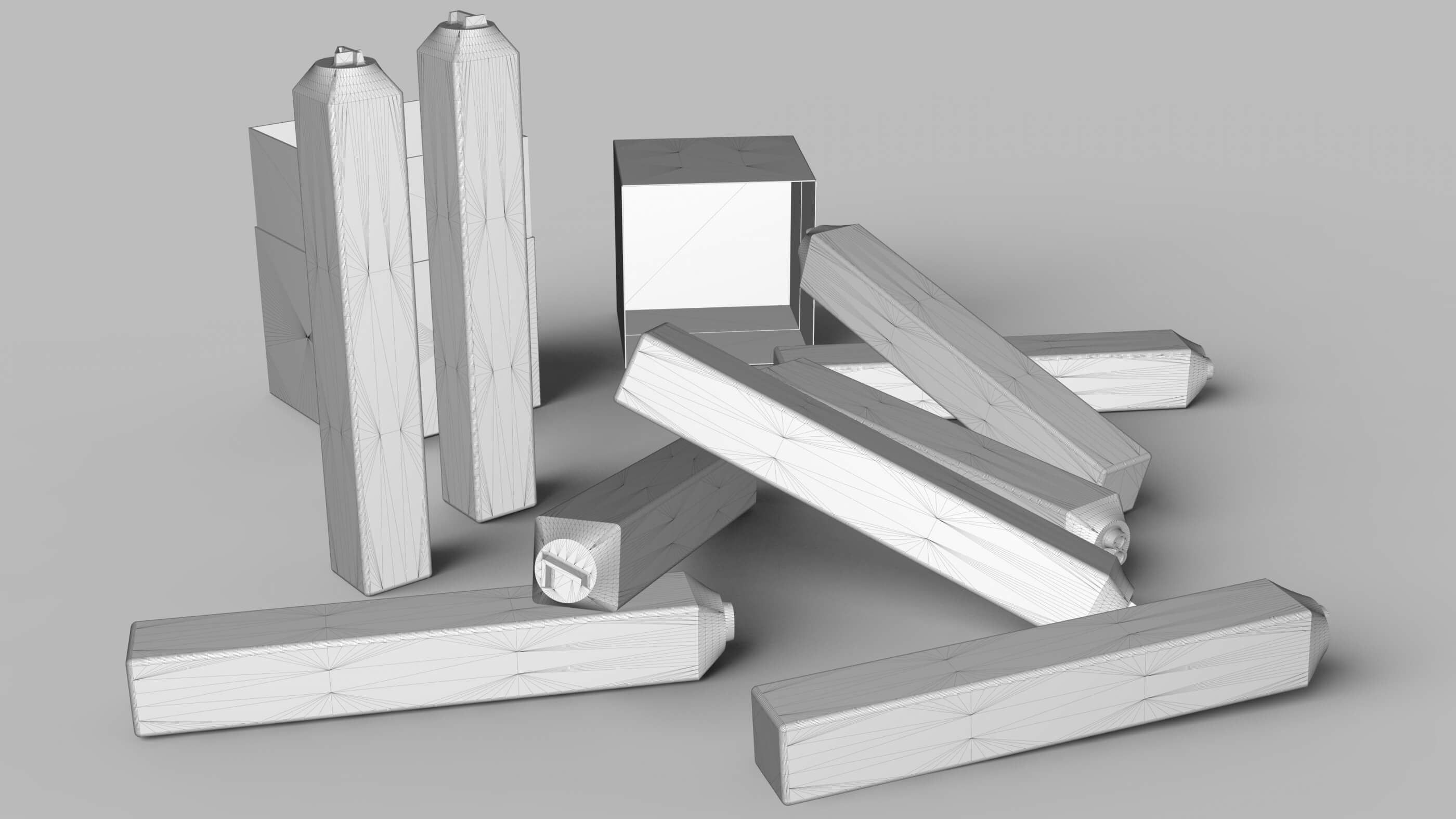 Numarator Set 4K - 3D Model by Pictorer