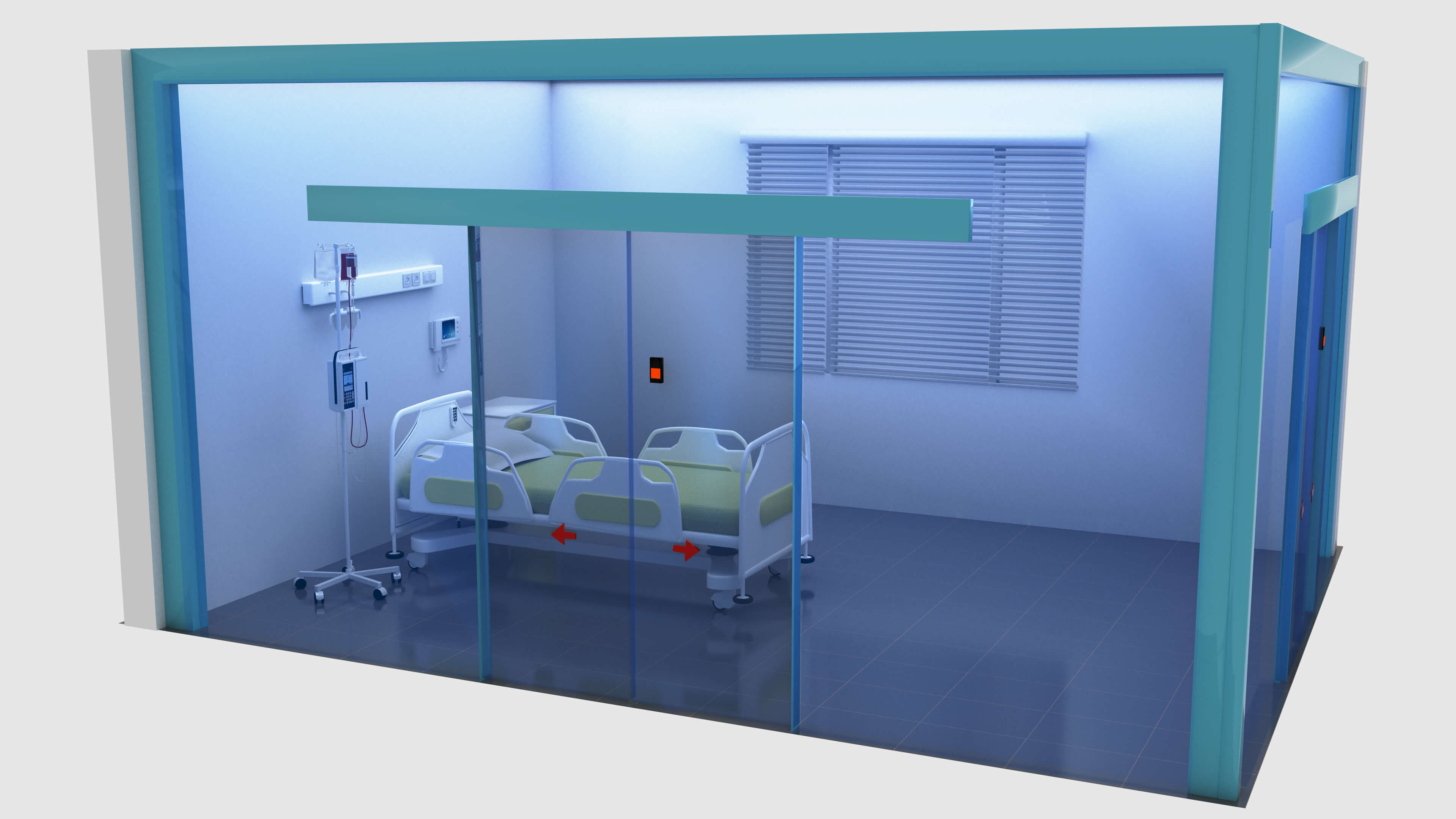 Observation Room 8K - 3D Model by Pictorer