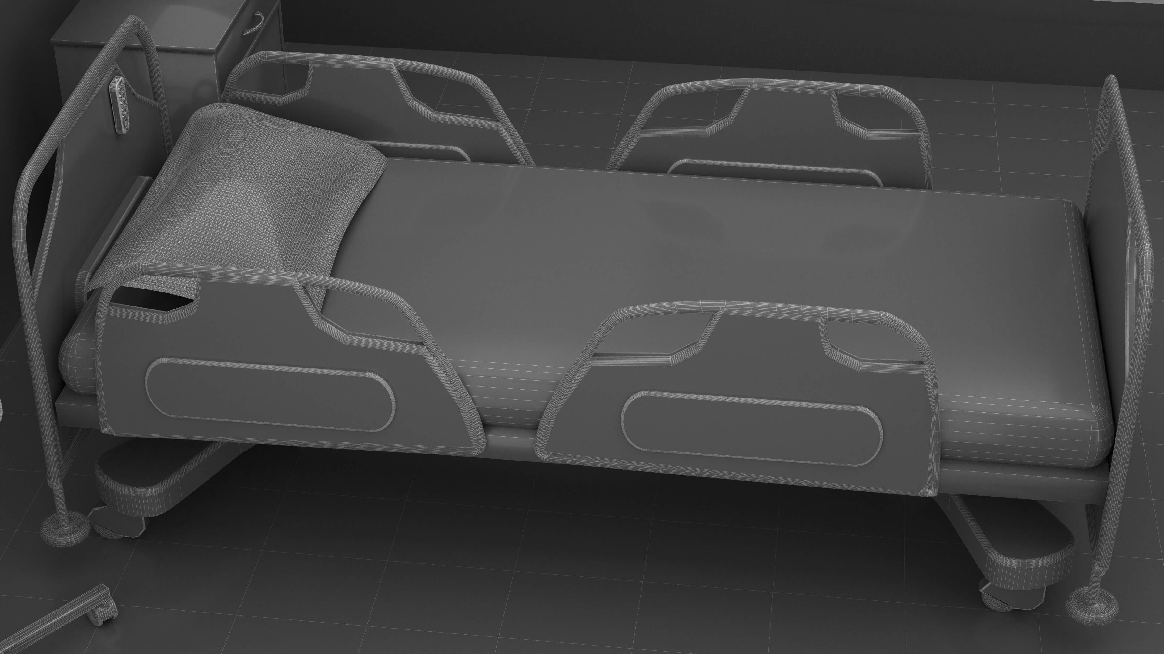 Observation Room 8K - 3D Model by Pictorer