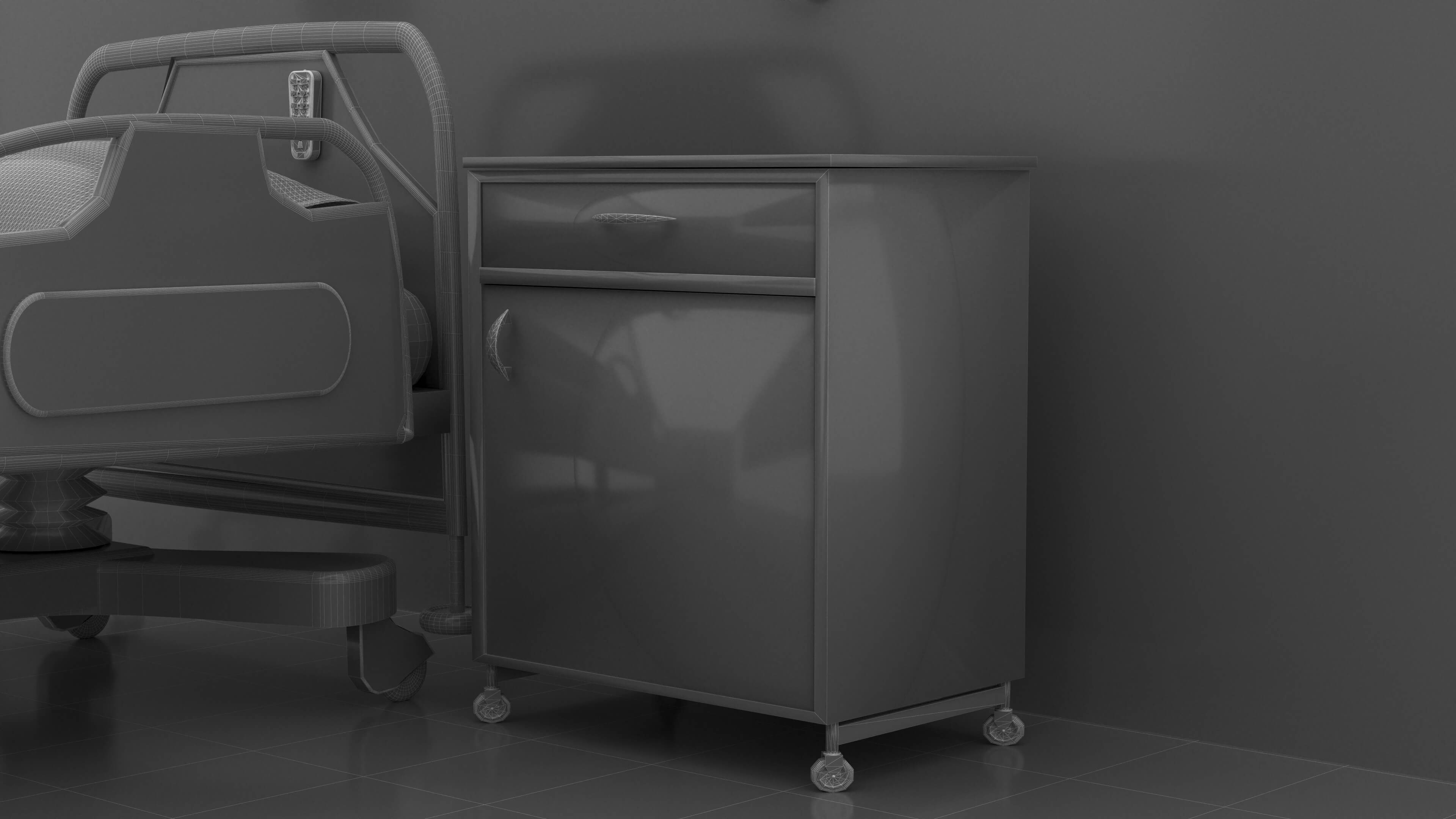 Observation Room 8K - 3D Model by Pictorer