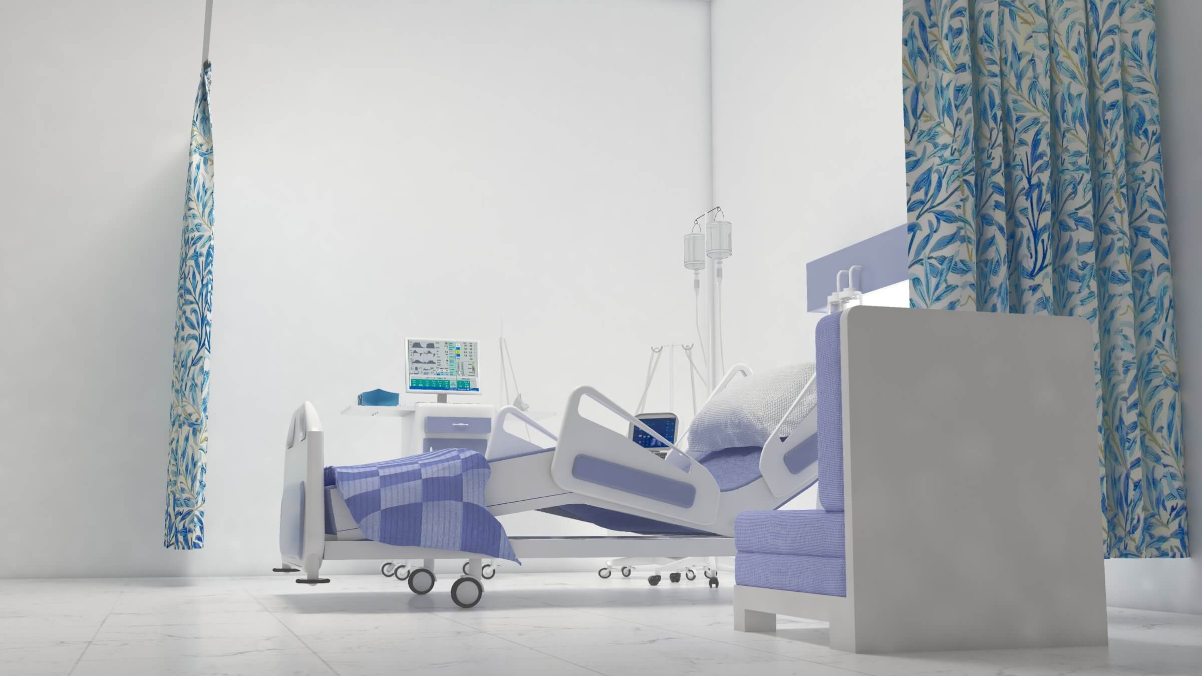 Observation Ward 4K - 3D Model by Pictorer