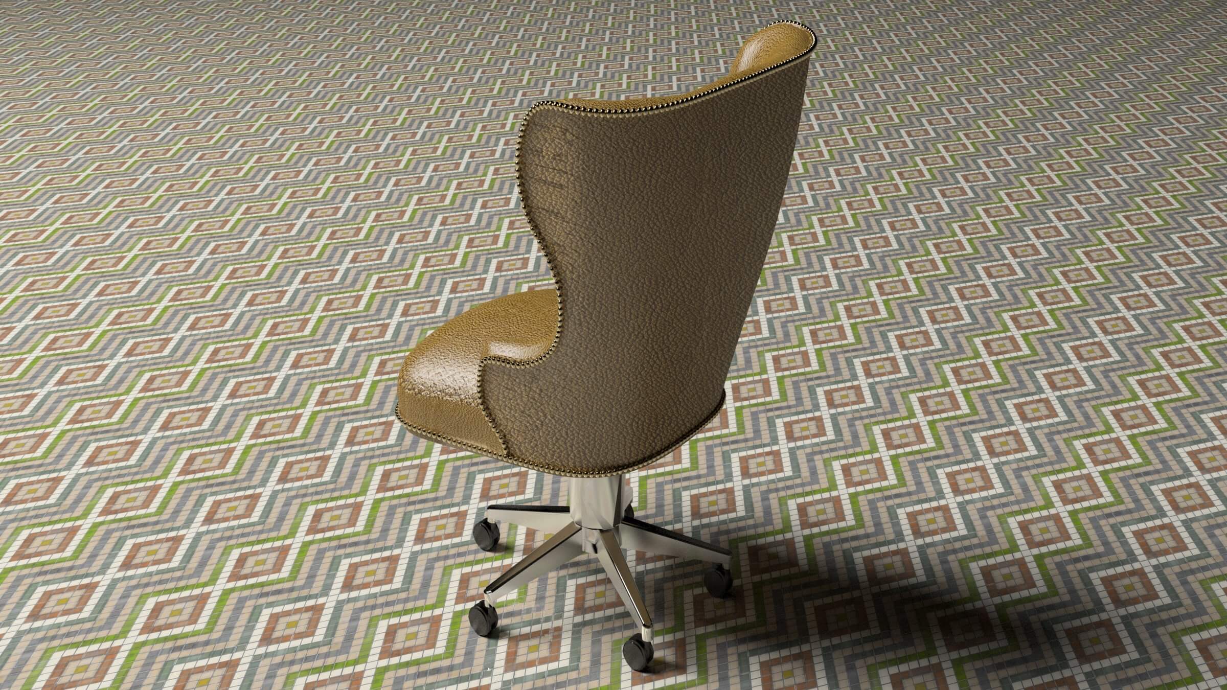 Office Chair Ankara 4K - 3D Model by Pictorer