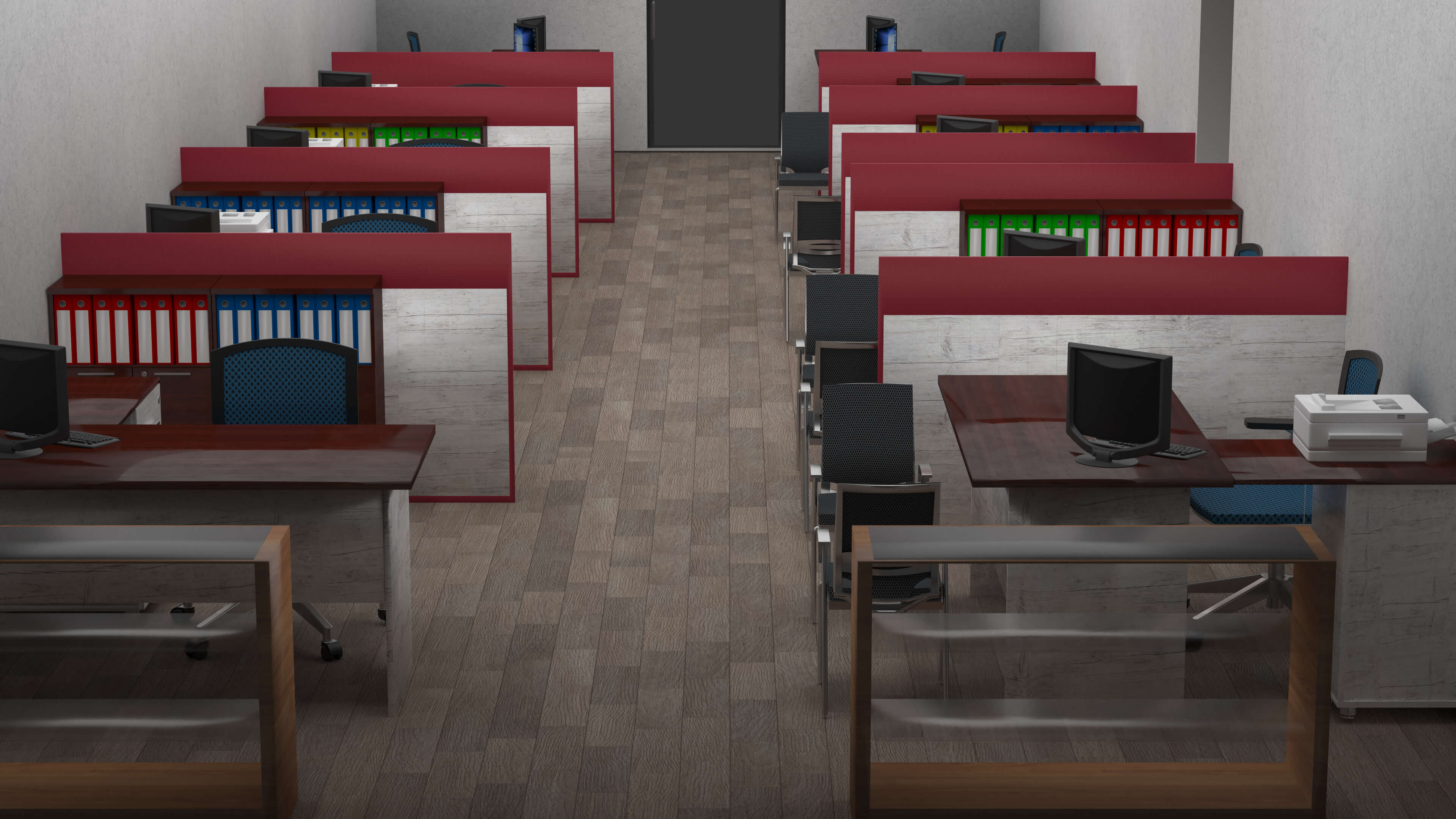 Office Floor 2 - 8K 3D Model by Pictorer