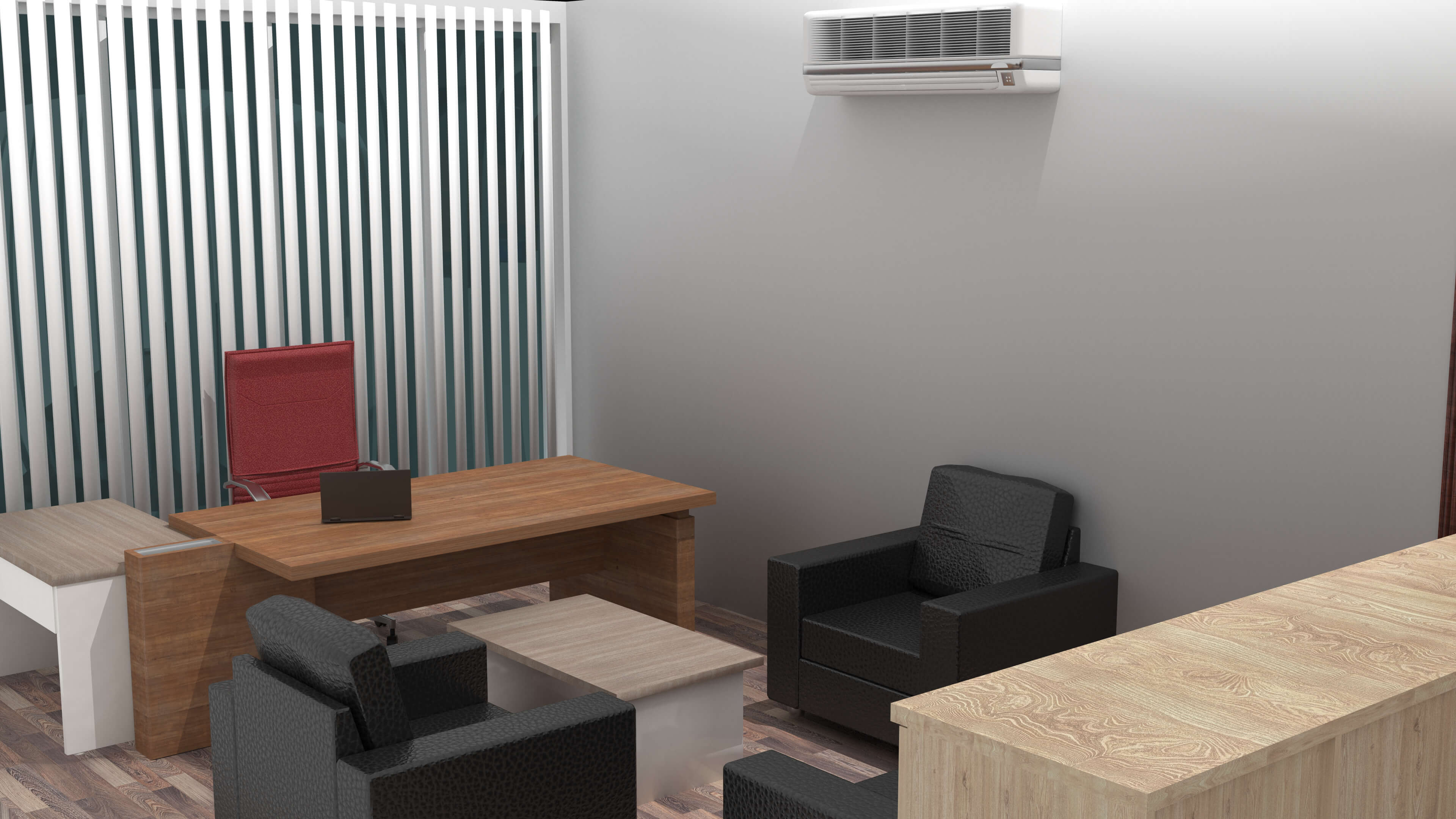 Office Plan 8K - 3D Model by Pictorer