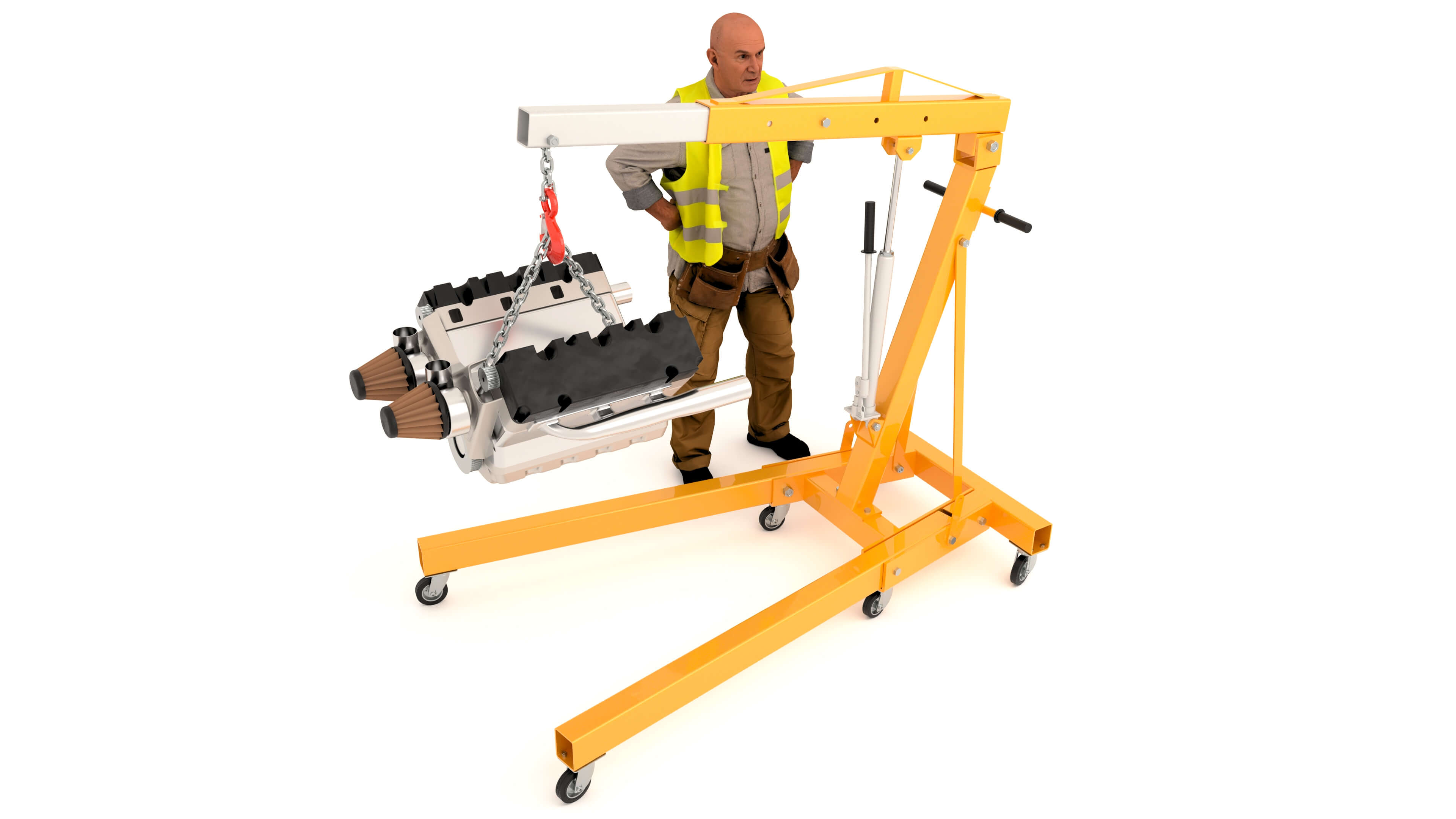 Workshop Operator 4K - 3D Model by Pictorer