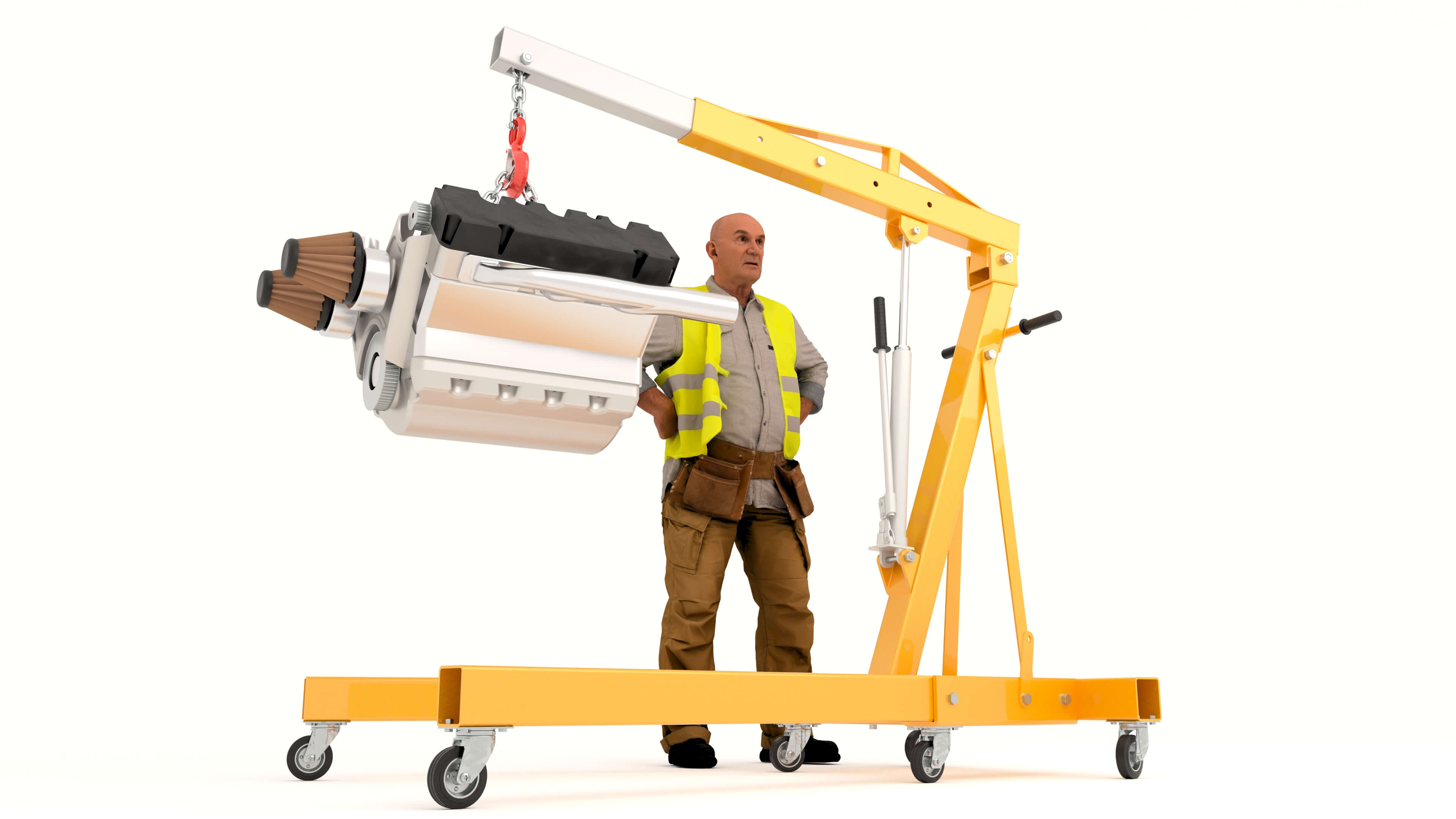 Workshop Operator 4K - 3D Model by Pictorer