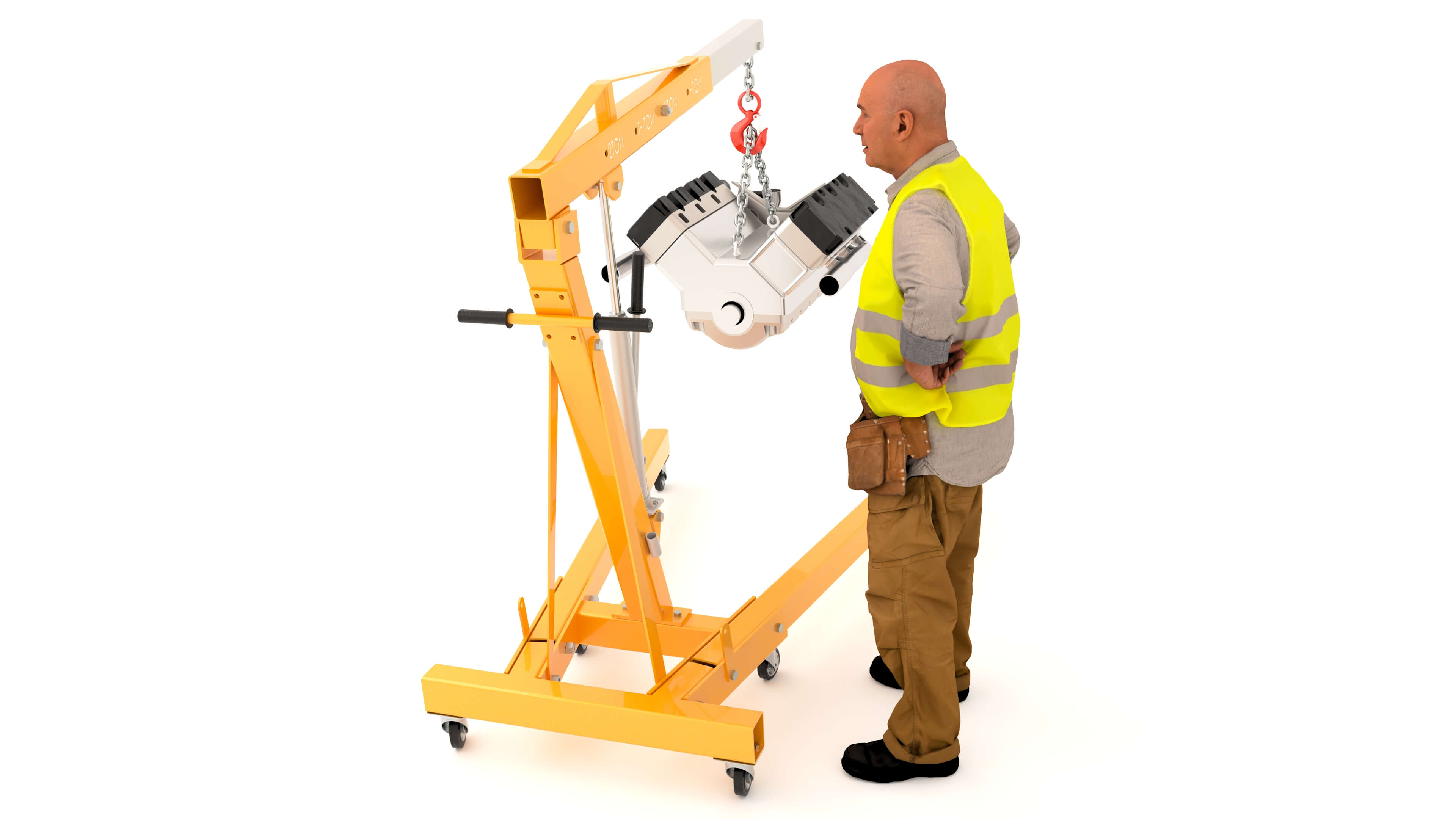 Workshop Operator 4K - 3D Model by Pictorer