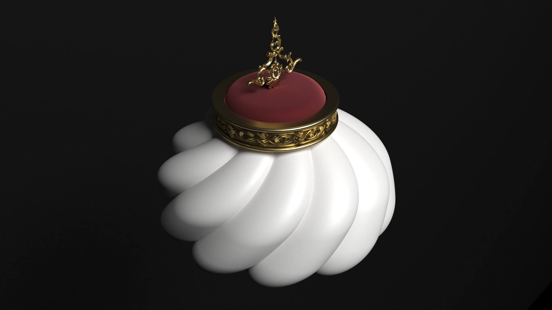 Ottoman Sultan Turban - 3D Model by Pictorer