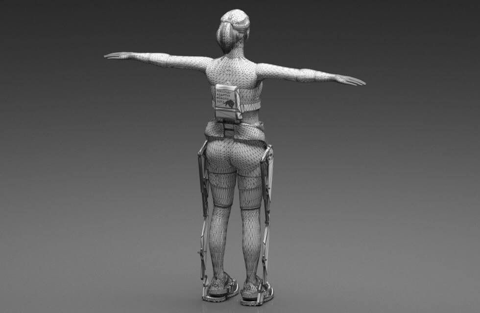 Pars - Personal Adaptive Robotic Suit 3D Model by Pictorer