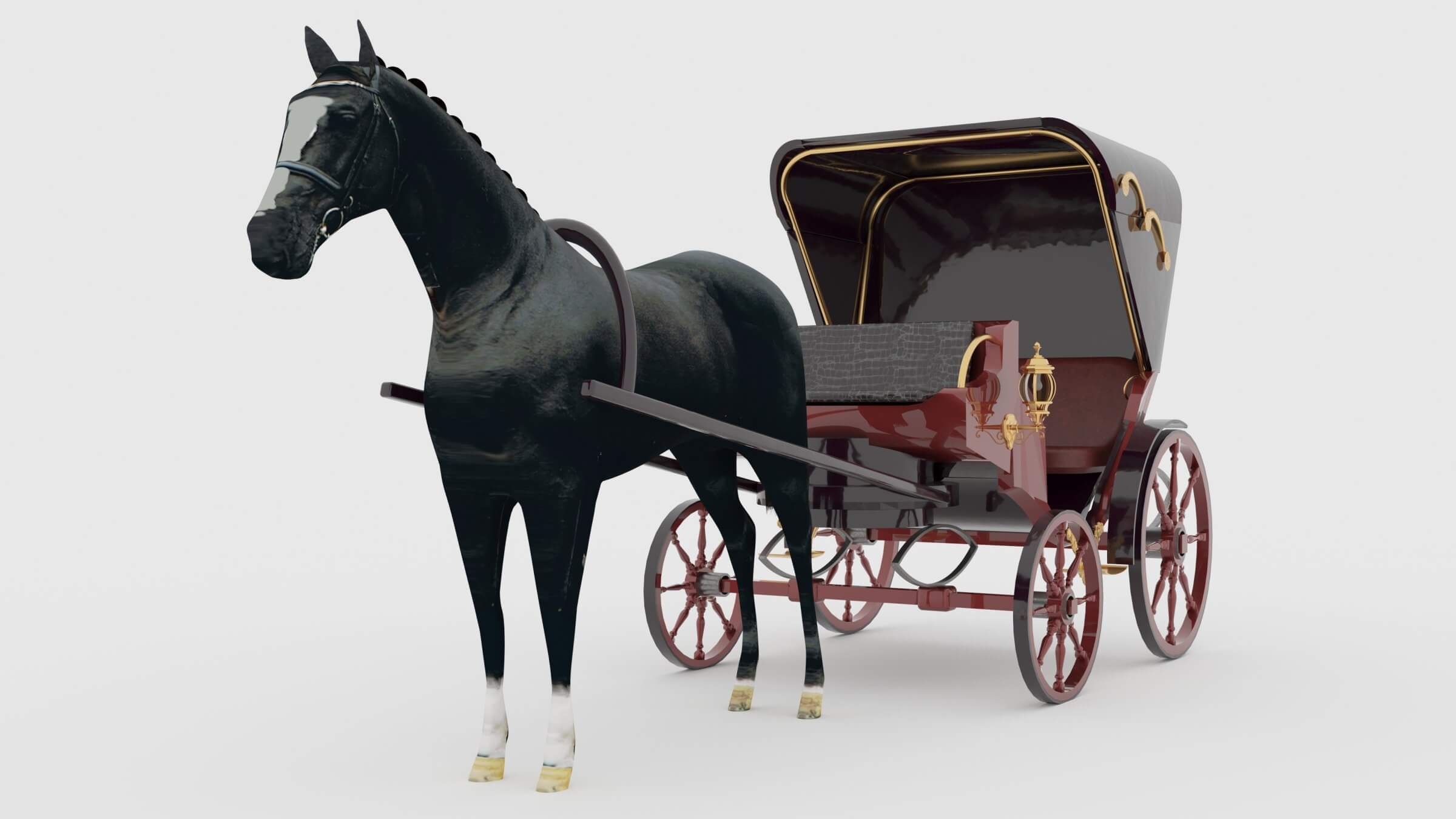 Nostalgic Phaeton 4K - 3D Model by Pictorer