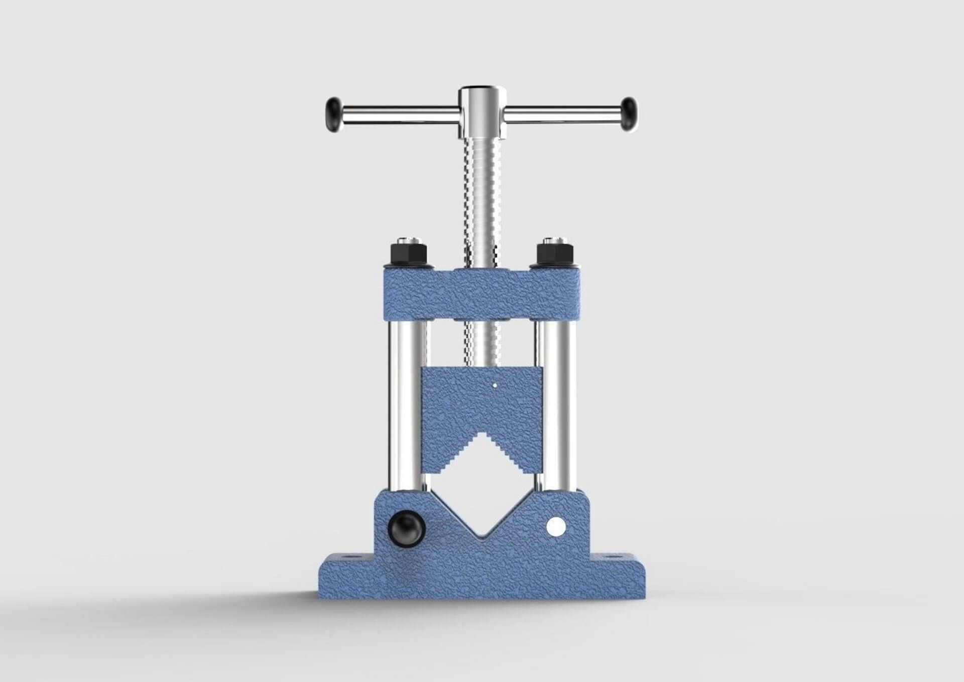Industrial Pipe Vise - 3D Model by Pictorer