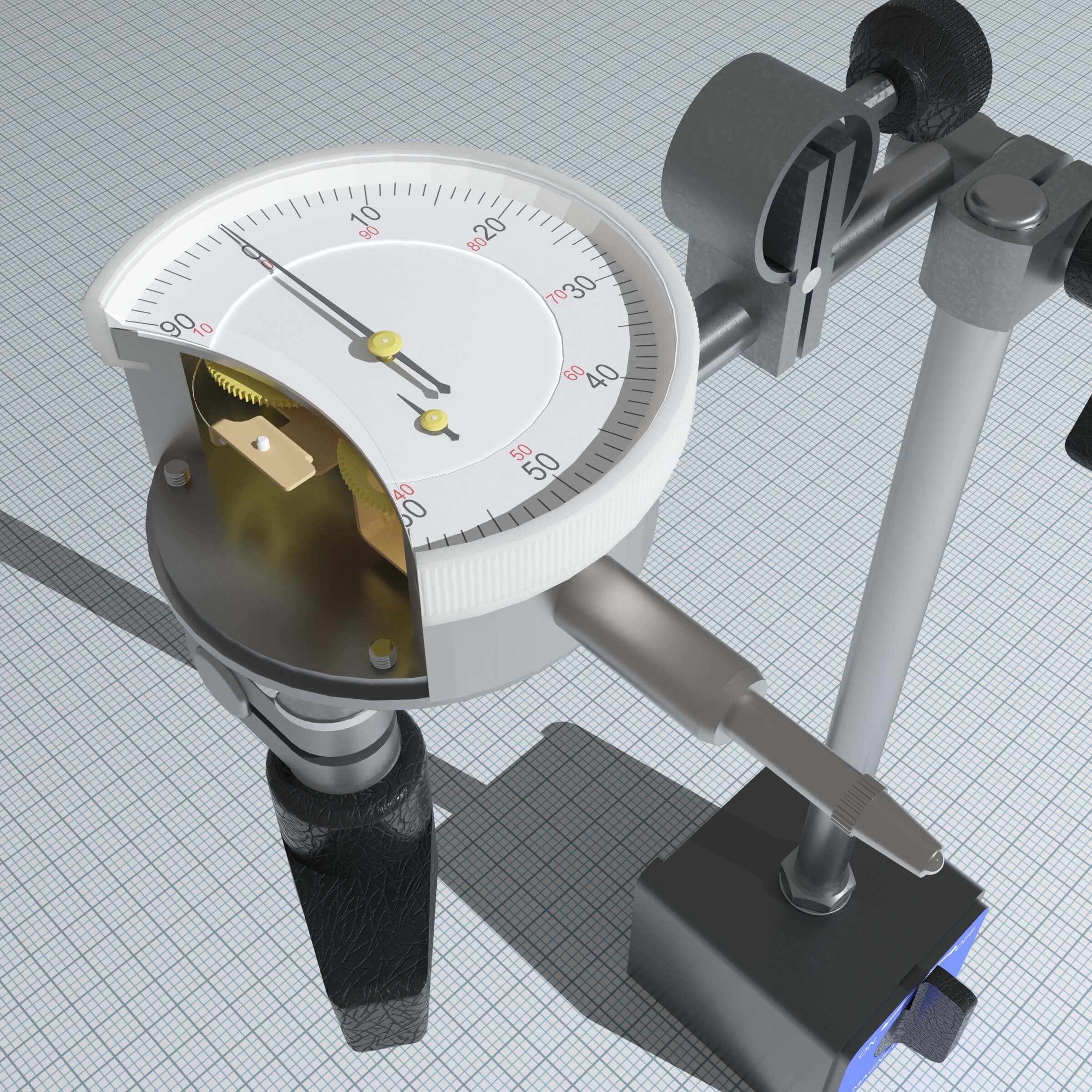 Precision Indicator 4K - 3D Model by Pictorer