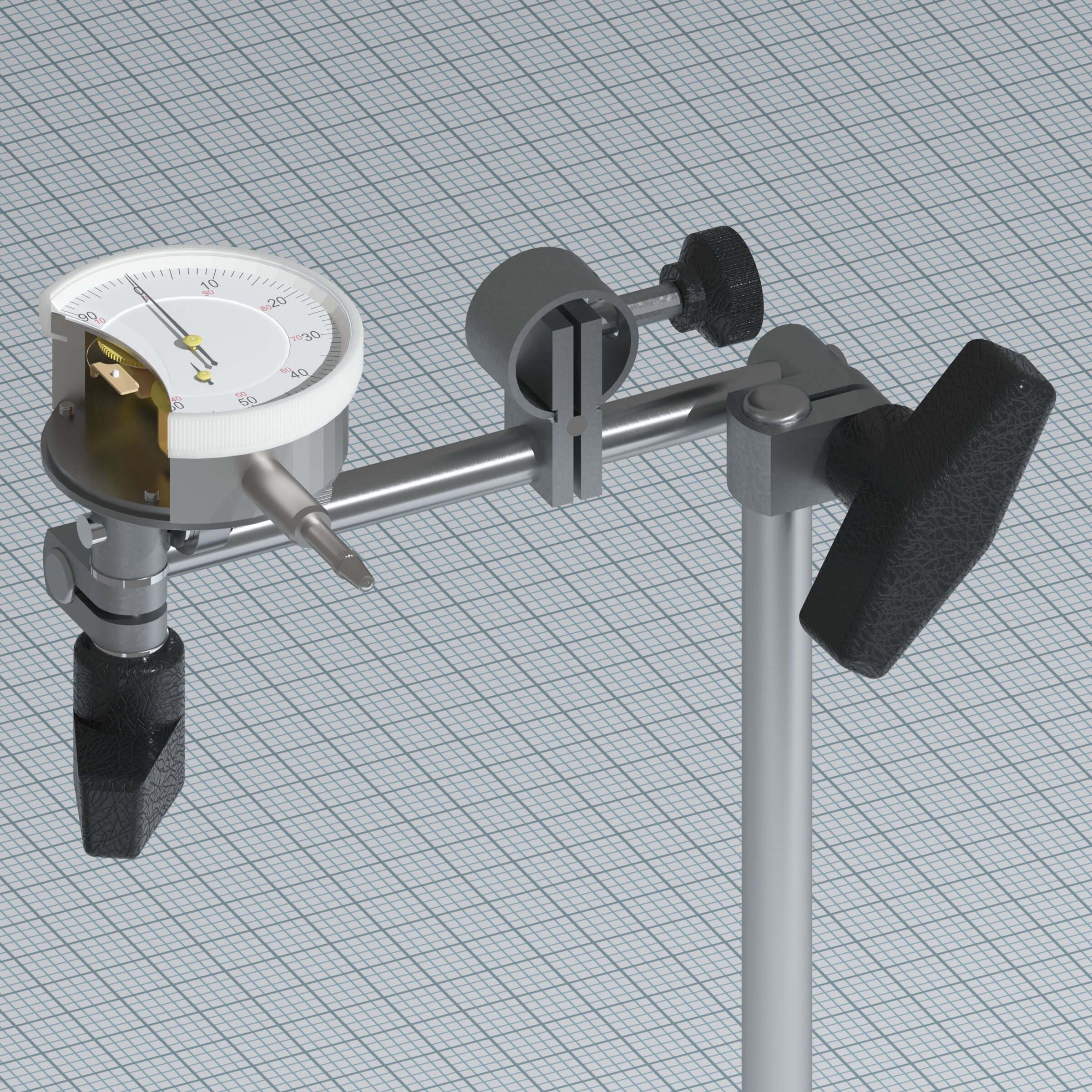 Precision Indicator 4K - 3D Model by Pictorer