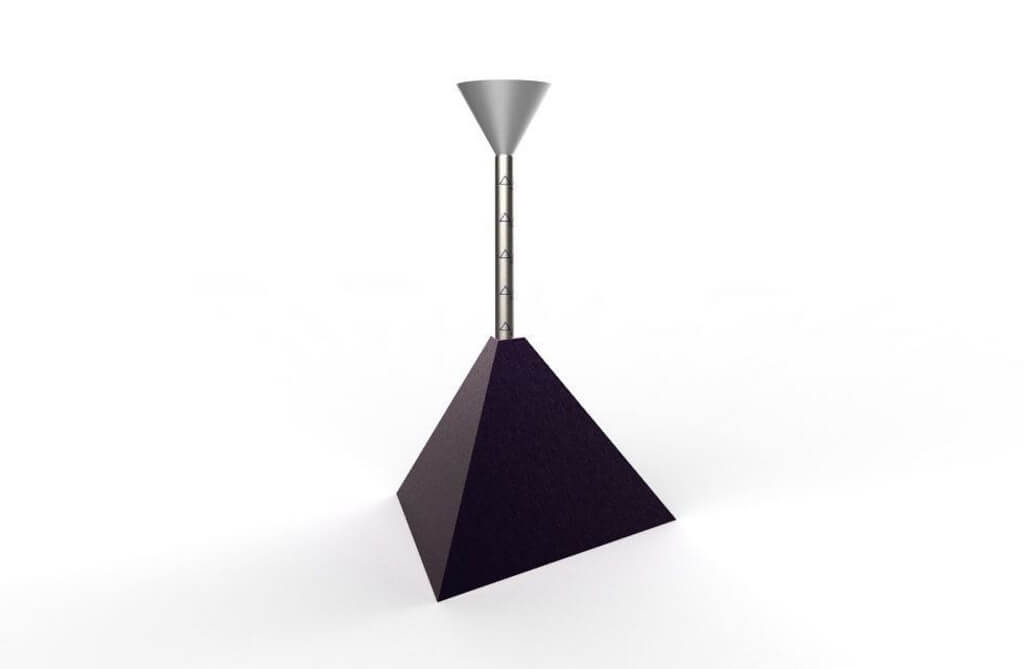 Pyramid Lamp - 3D Model by Pictorer