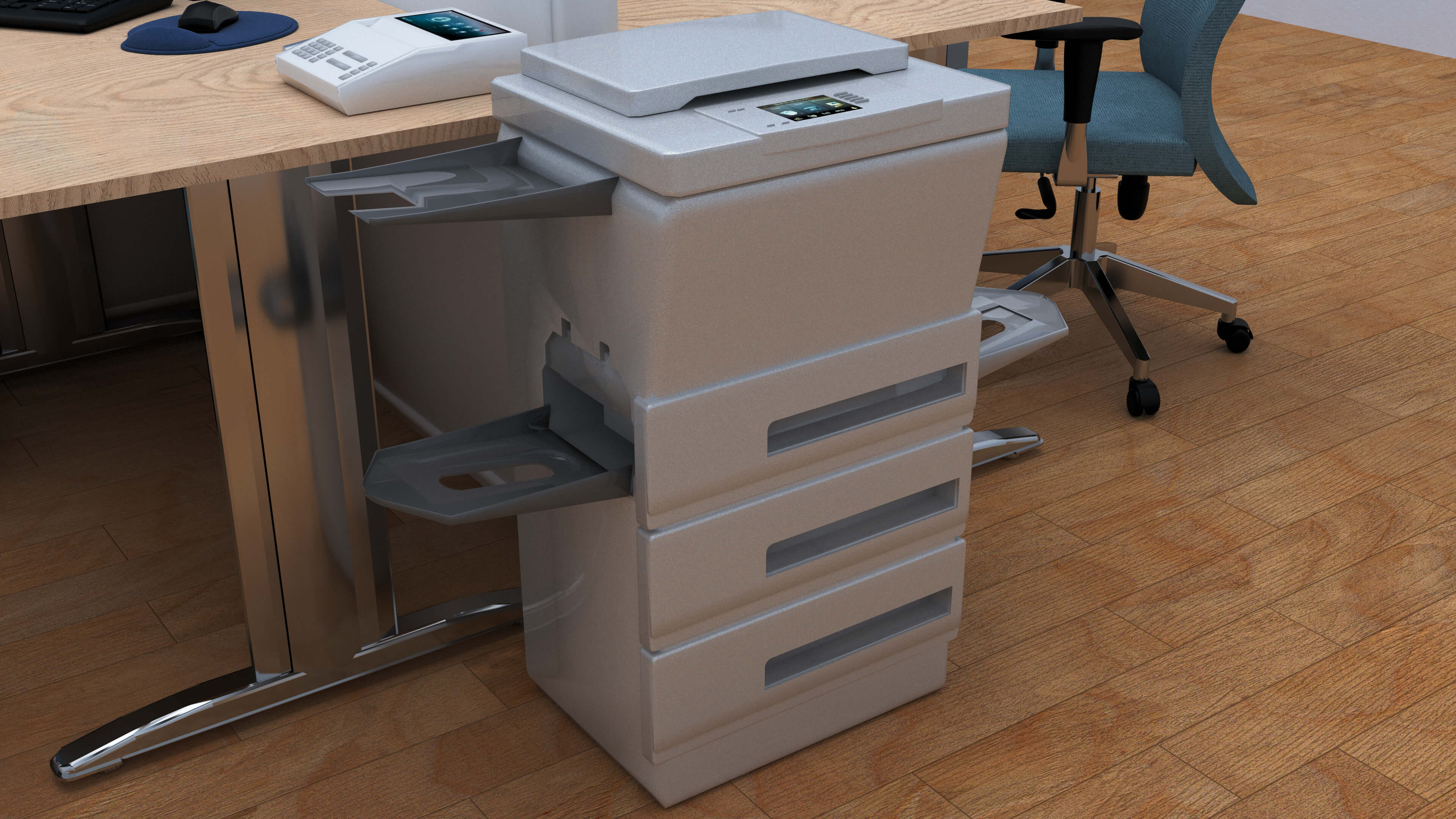 Quad Workstation 8K - 3D Model by Pictorer